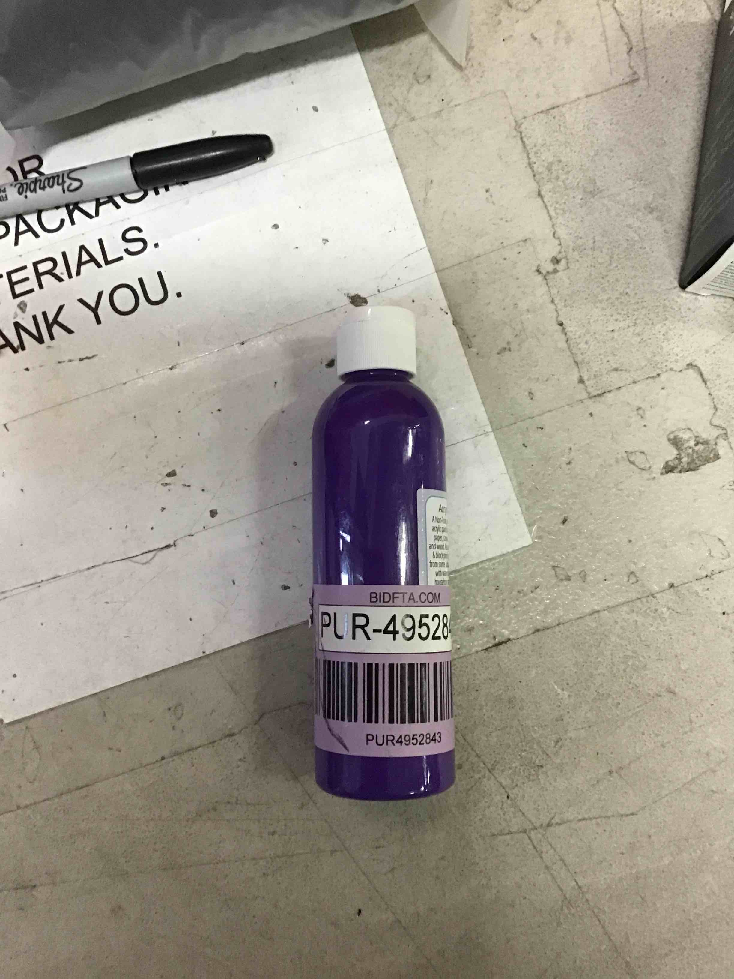 RichArt Acryology premium acrylic paint Violet 177ml