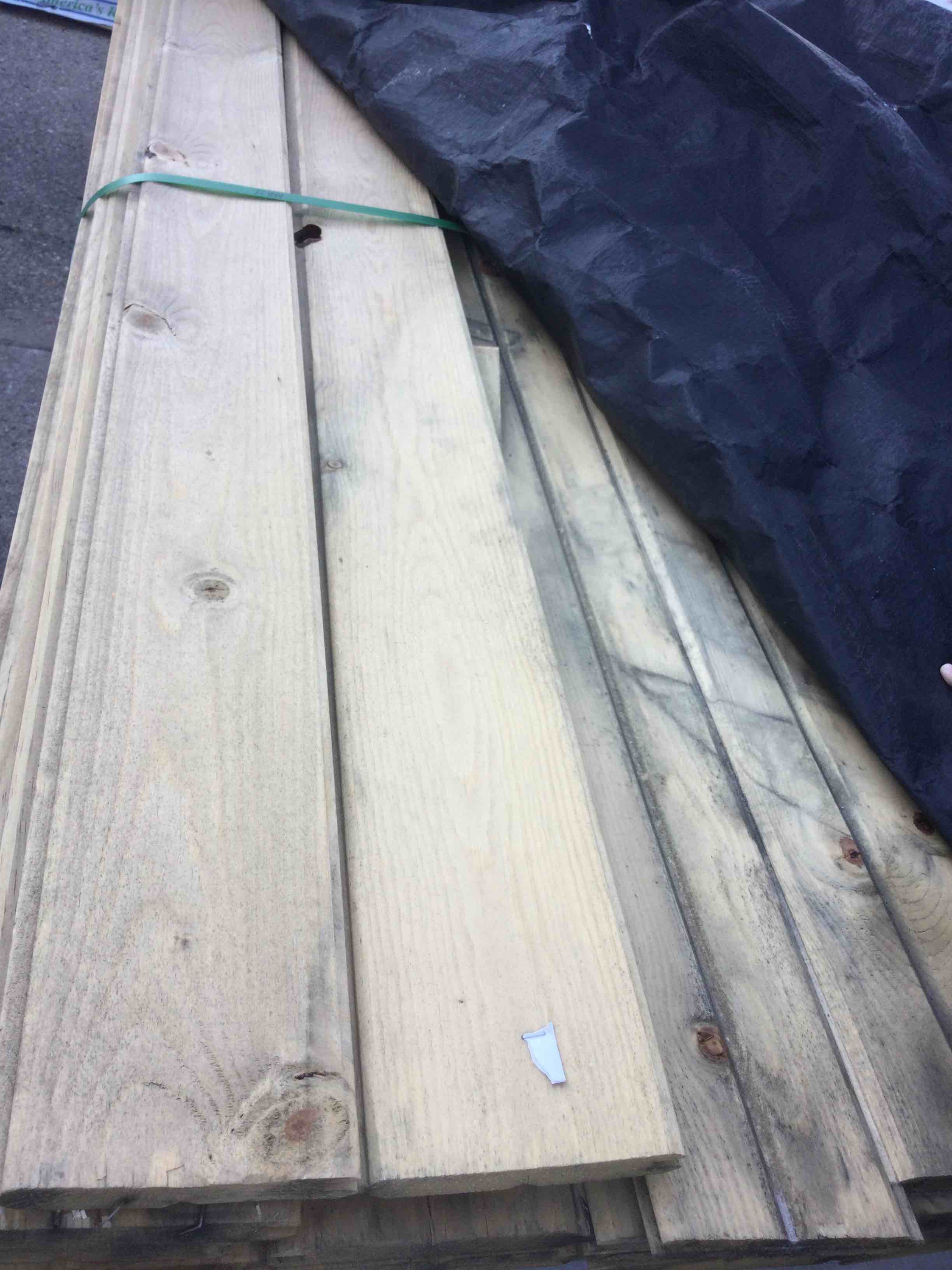 1?X6?X6-8? DRY PONDEROSA PINE WOOD PANELING