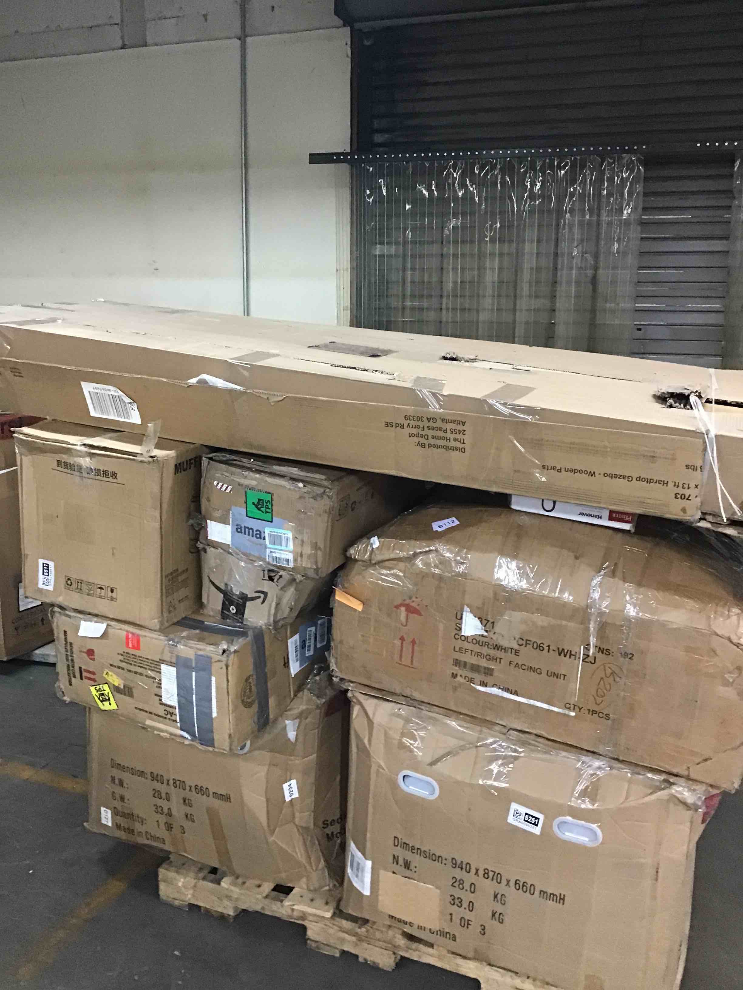 multiple assorted boxes skid lot (12boxes) non refundable