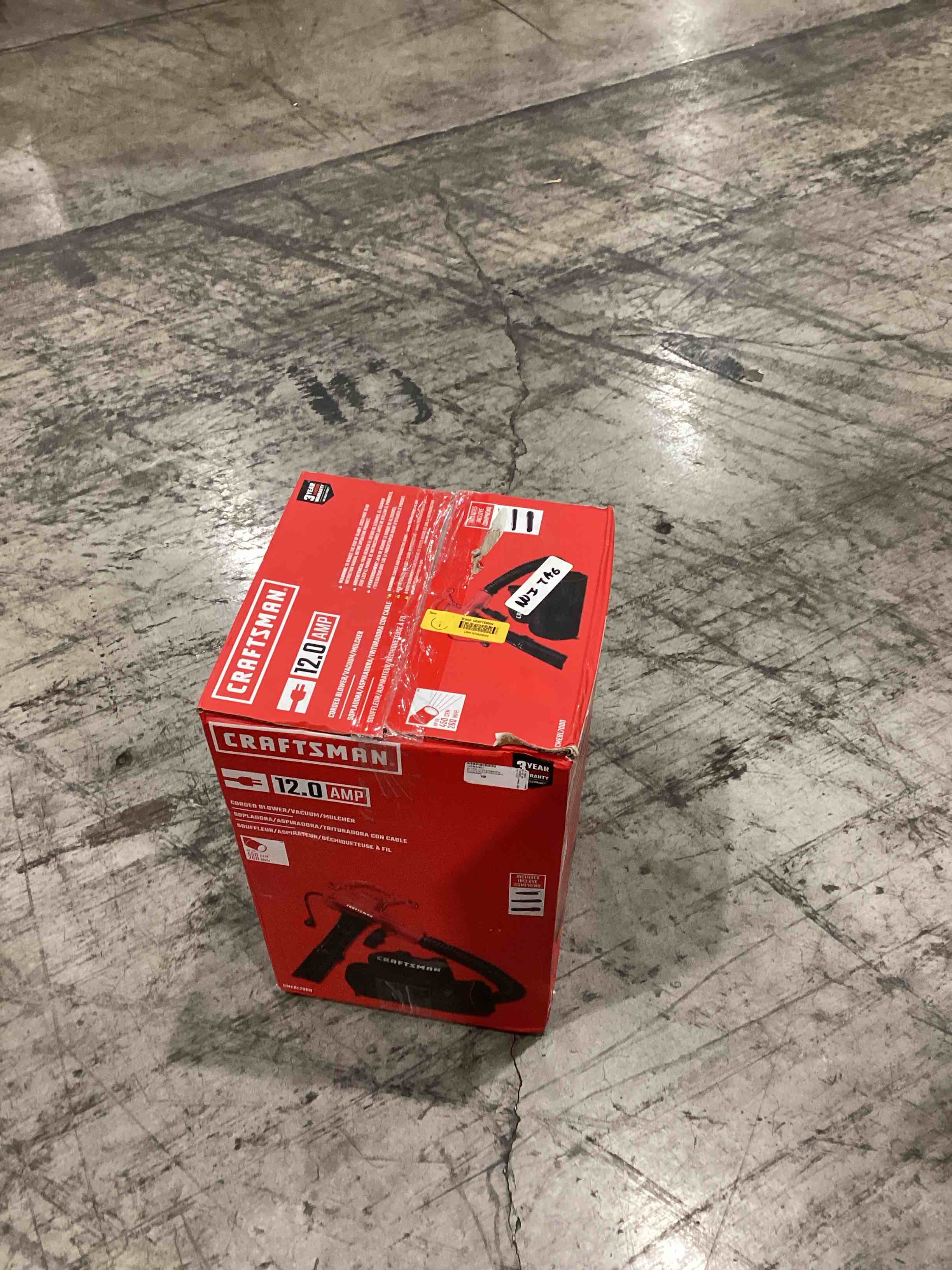 CRAFTSMAN 3-in-1 Leaf Blower, Leaf Vacuum and Mulcher, Up to 260 MPH ...