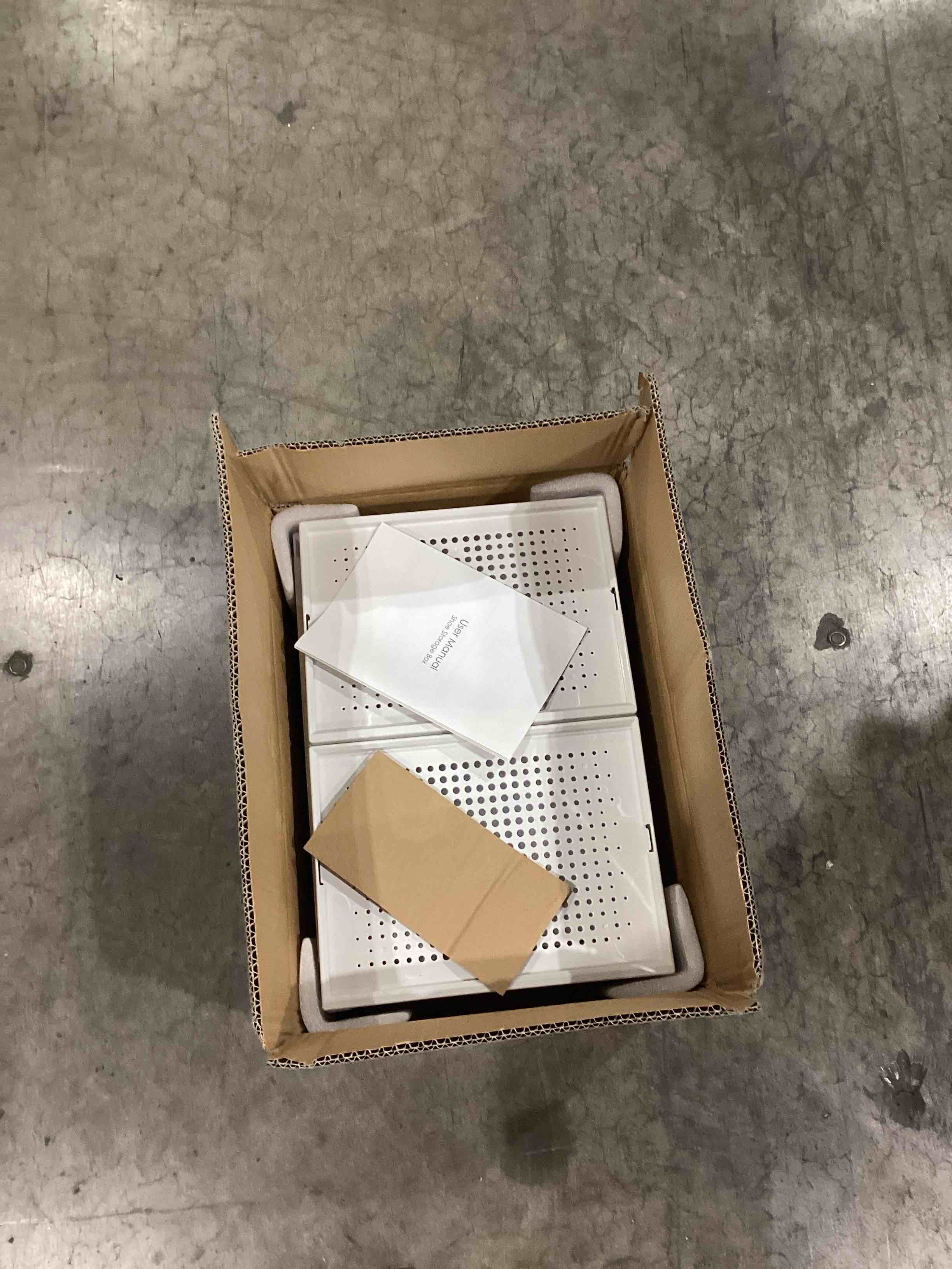 6 pc Clear Shoe Containers