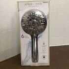Handheld Shower head Allen + Roth 5283470 Chrome 6 Spray Setting 3071 ...