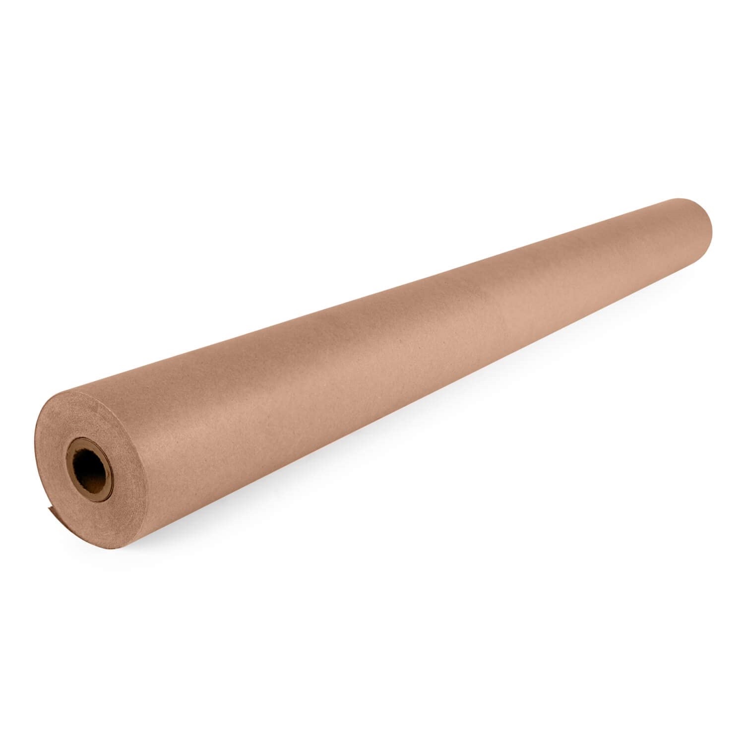 IDL Packaging 36" x 166 feet 2160 inches Brown Kraft Paper Roll,