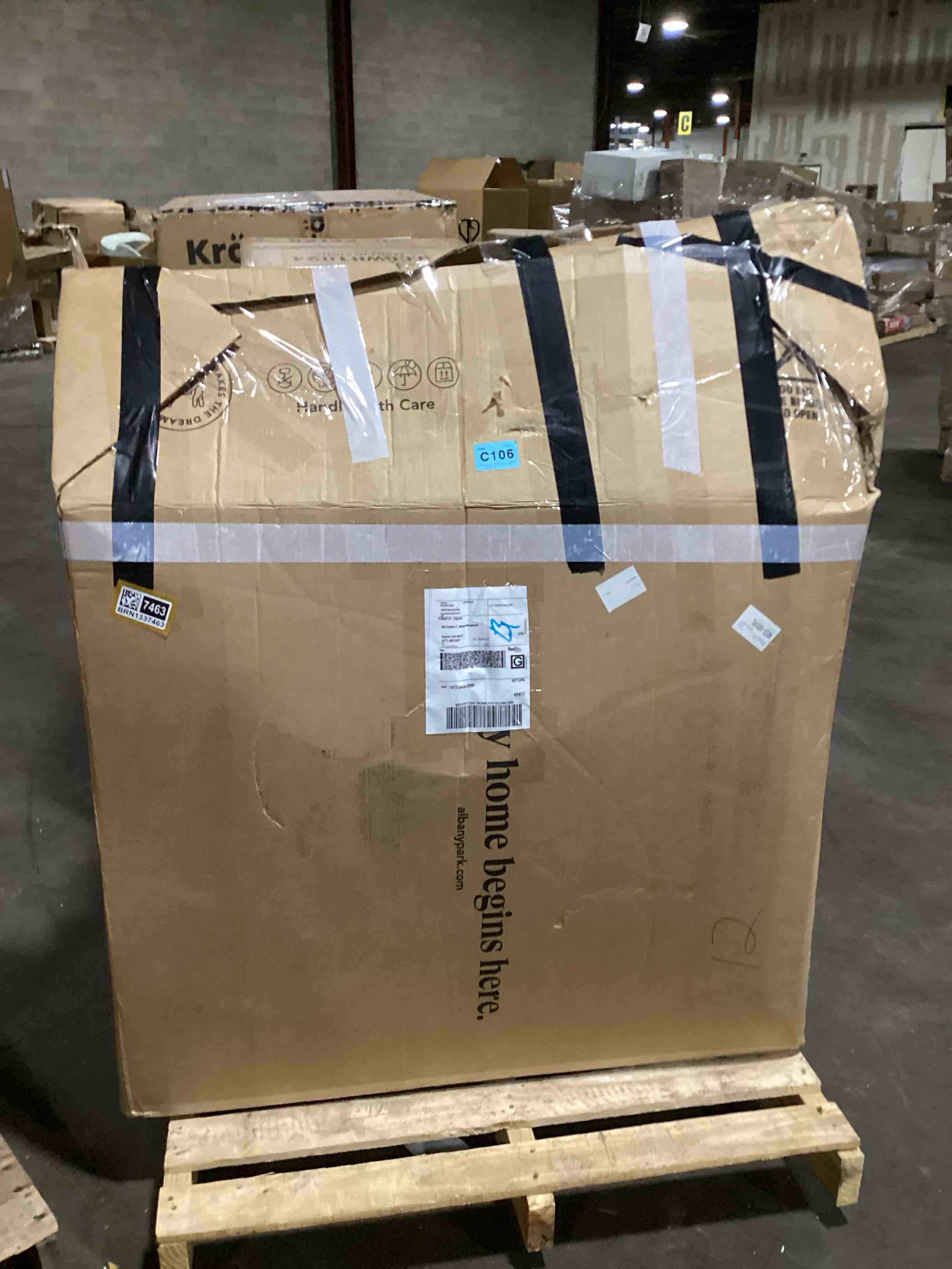 68.4" Velvet Rolled Arm Loveseat Back & Seat Frame & Cushion