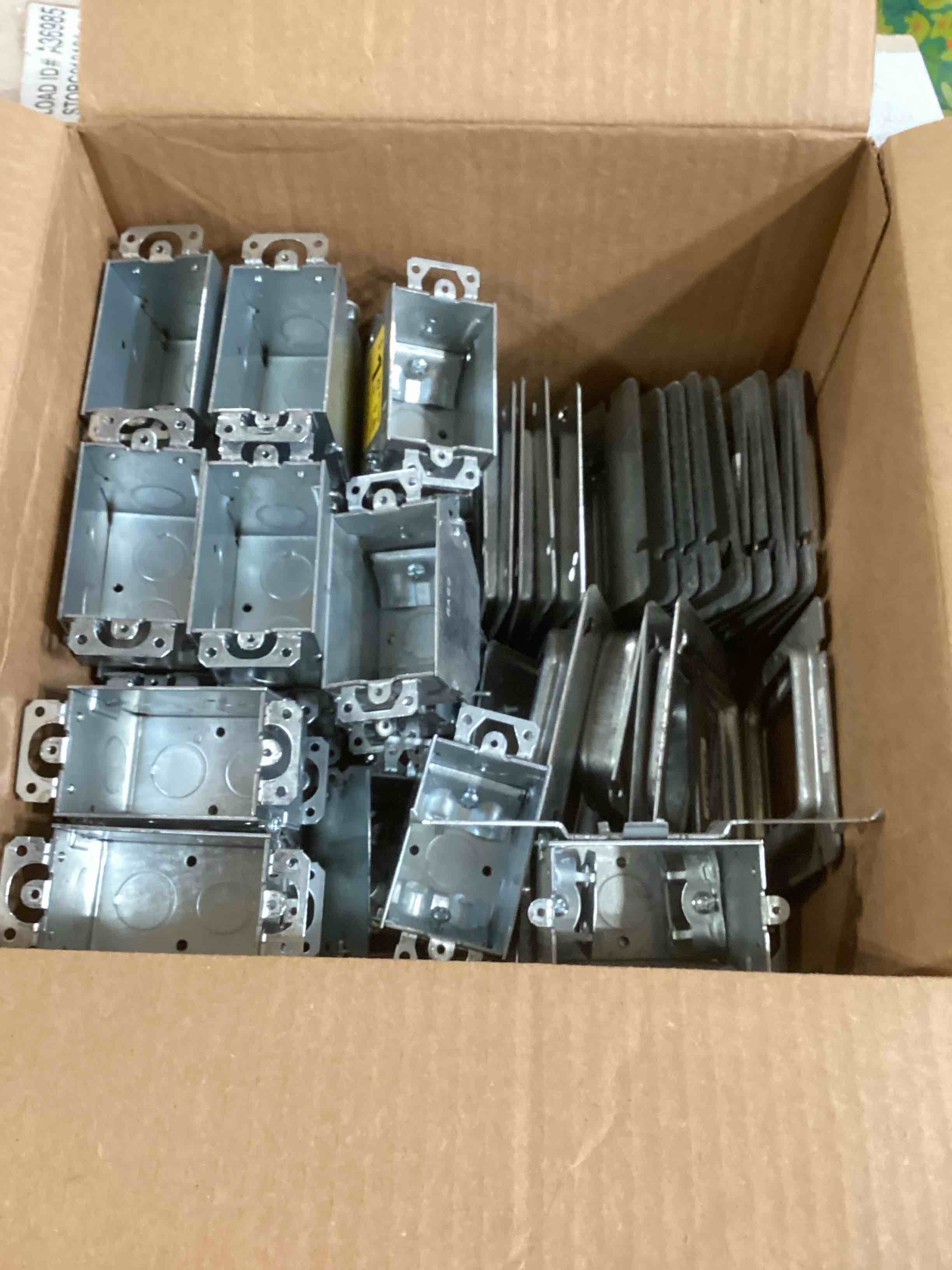 BOX OF OUTLET BOXES