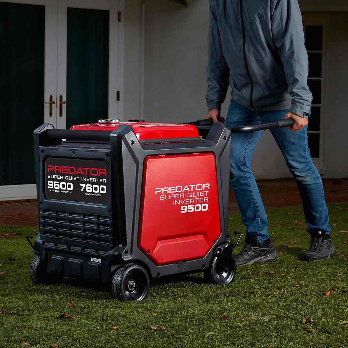PREDATOR 9500 Watt SUPER QUIET Inverter Generator