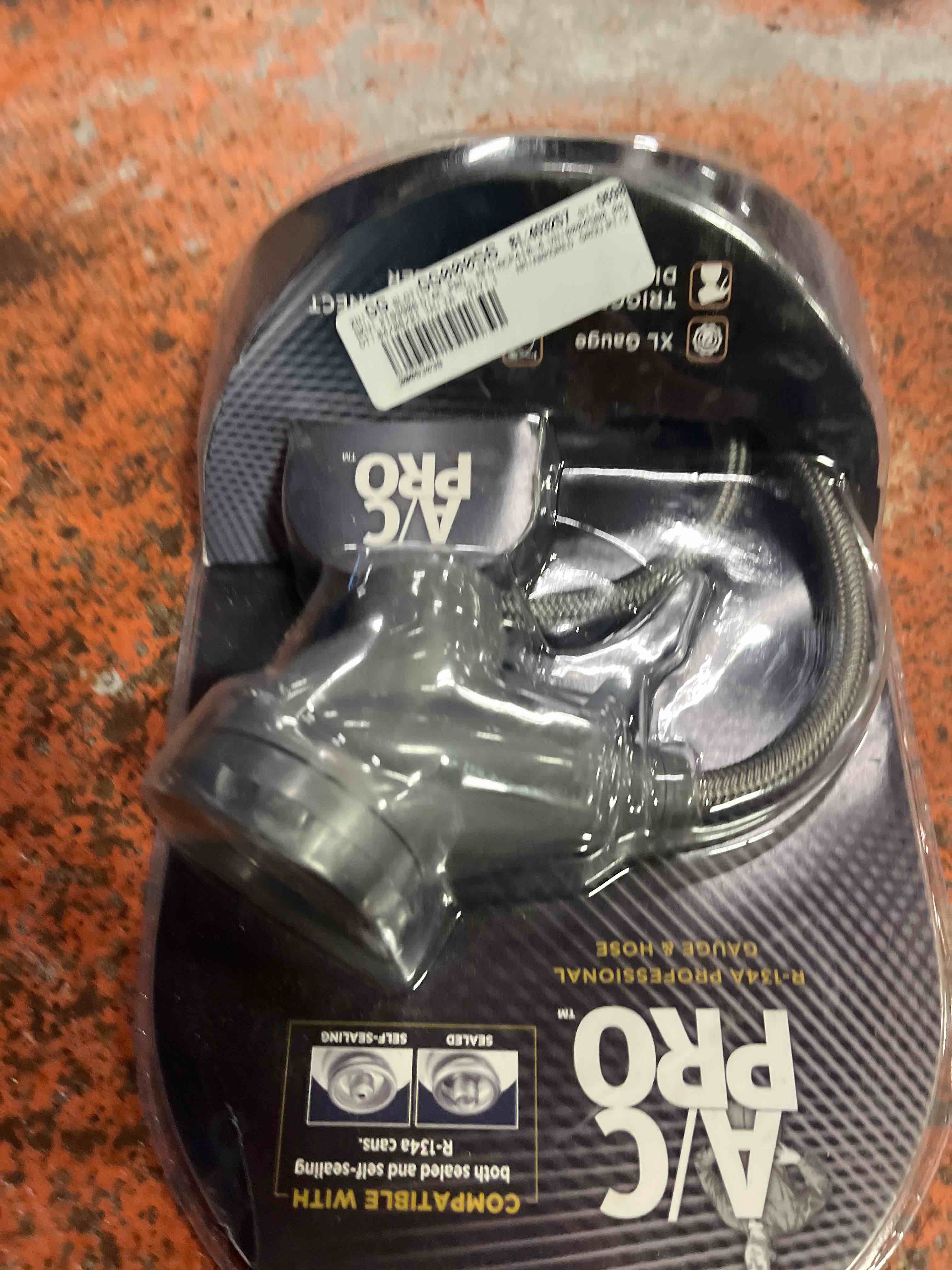 InterDynamics AC Pro Car Air Conditioner R134A Refrigerant Gauge and ...