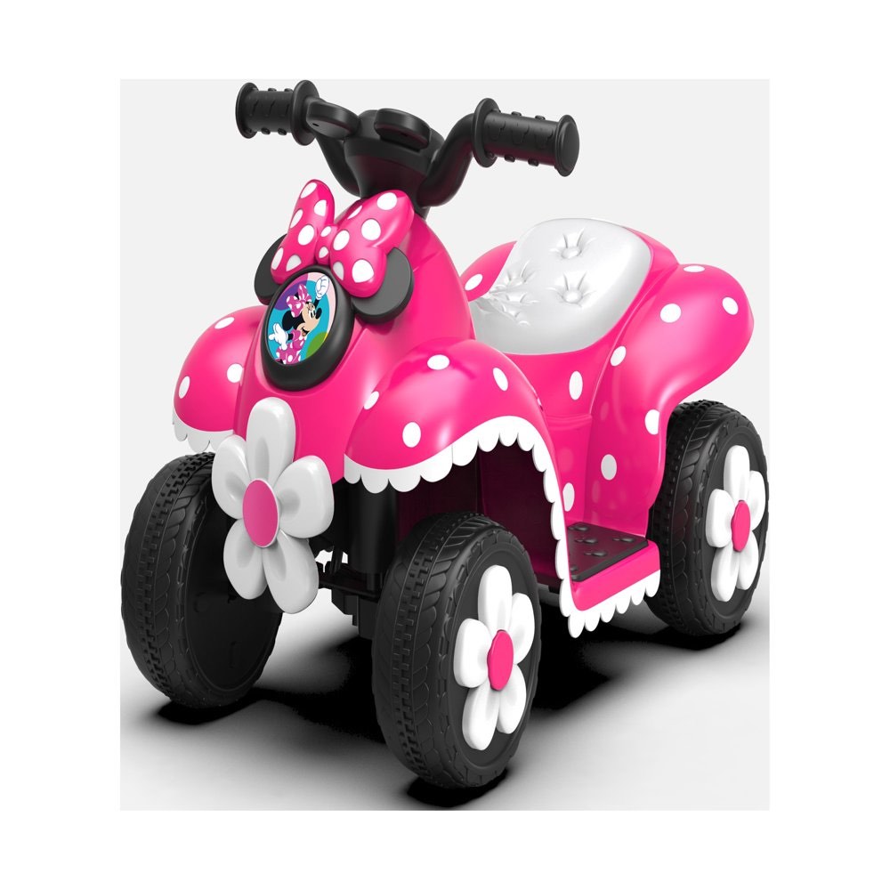 Minnie mouse quad 6V battery operated Quad Best Ride On Cars for kids ...