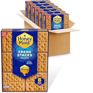 Honey Maid Fresh Stacks Graham Crackers, 12.2 oz (6 Stacks) 12.2 Ounce ...