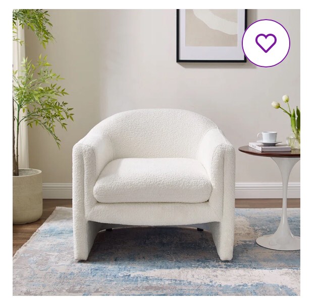 Daiona 31.2 inches Wide Armchair Accent Chair. similarly