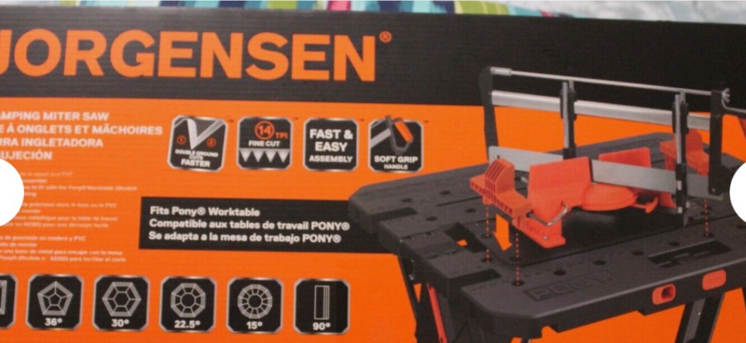 Jorgensen Professional Clamping Miter Saw - #60120 - NEW Sealed Box ...