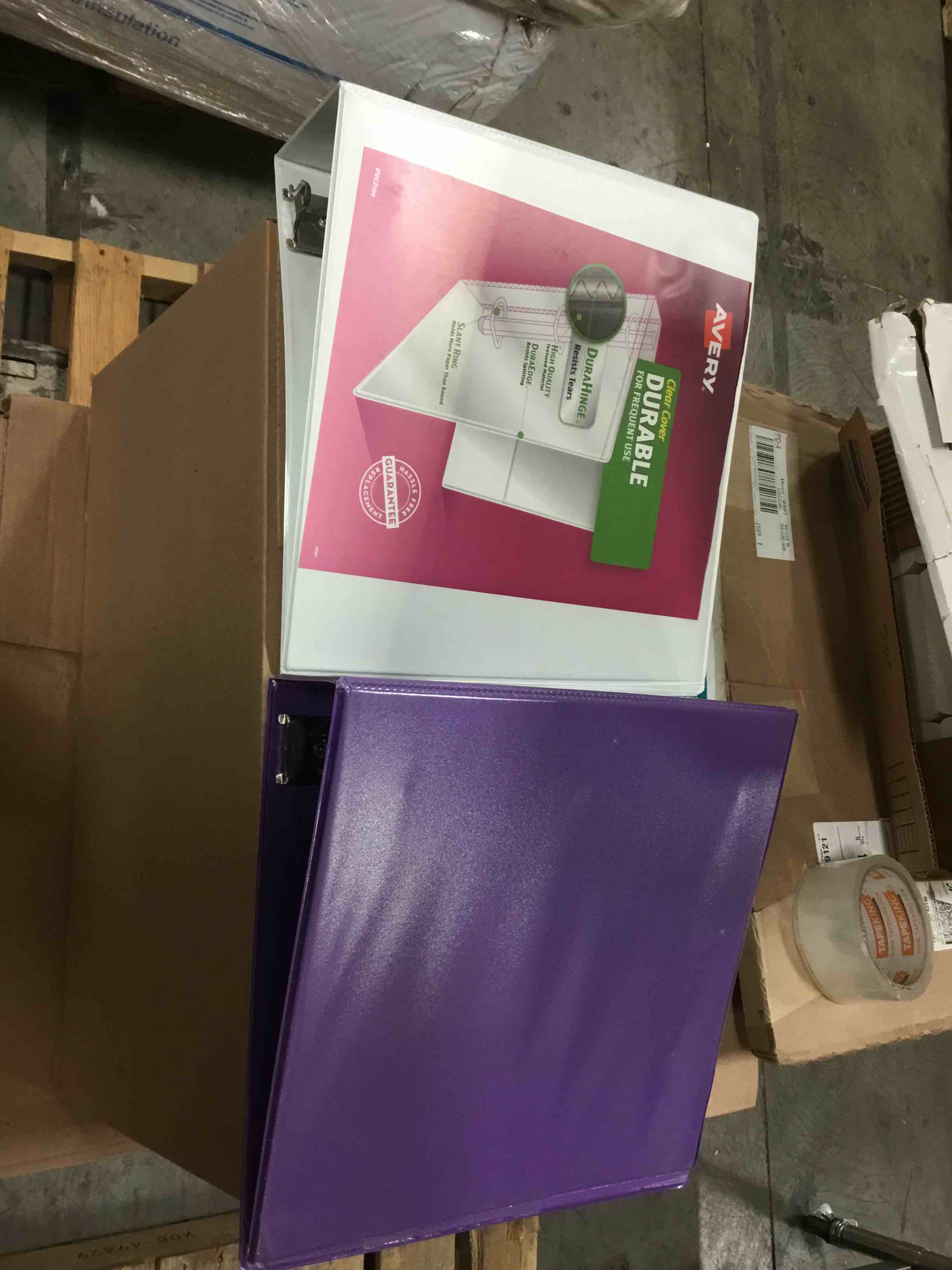 Avery heavy duty binders, 3 ring 3” your bid per binder