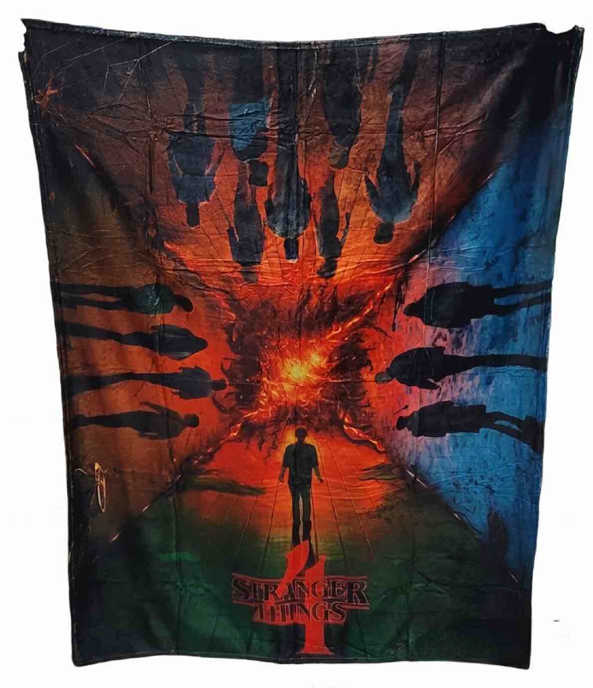 Stranger Things 4 Blanket - Soft Plush Throw