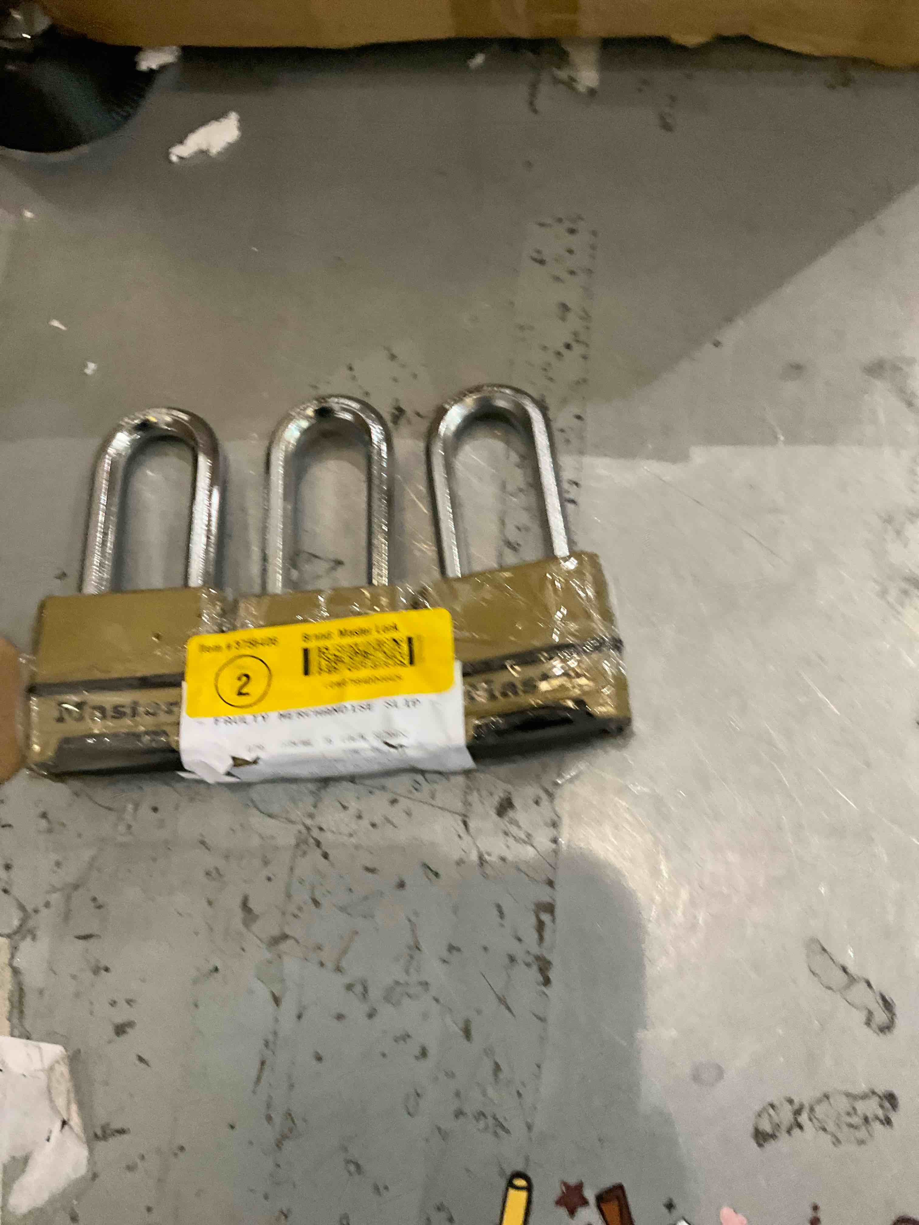three master locks