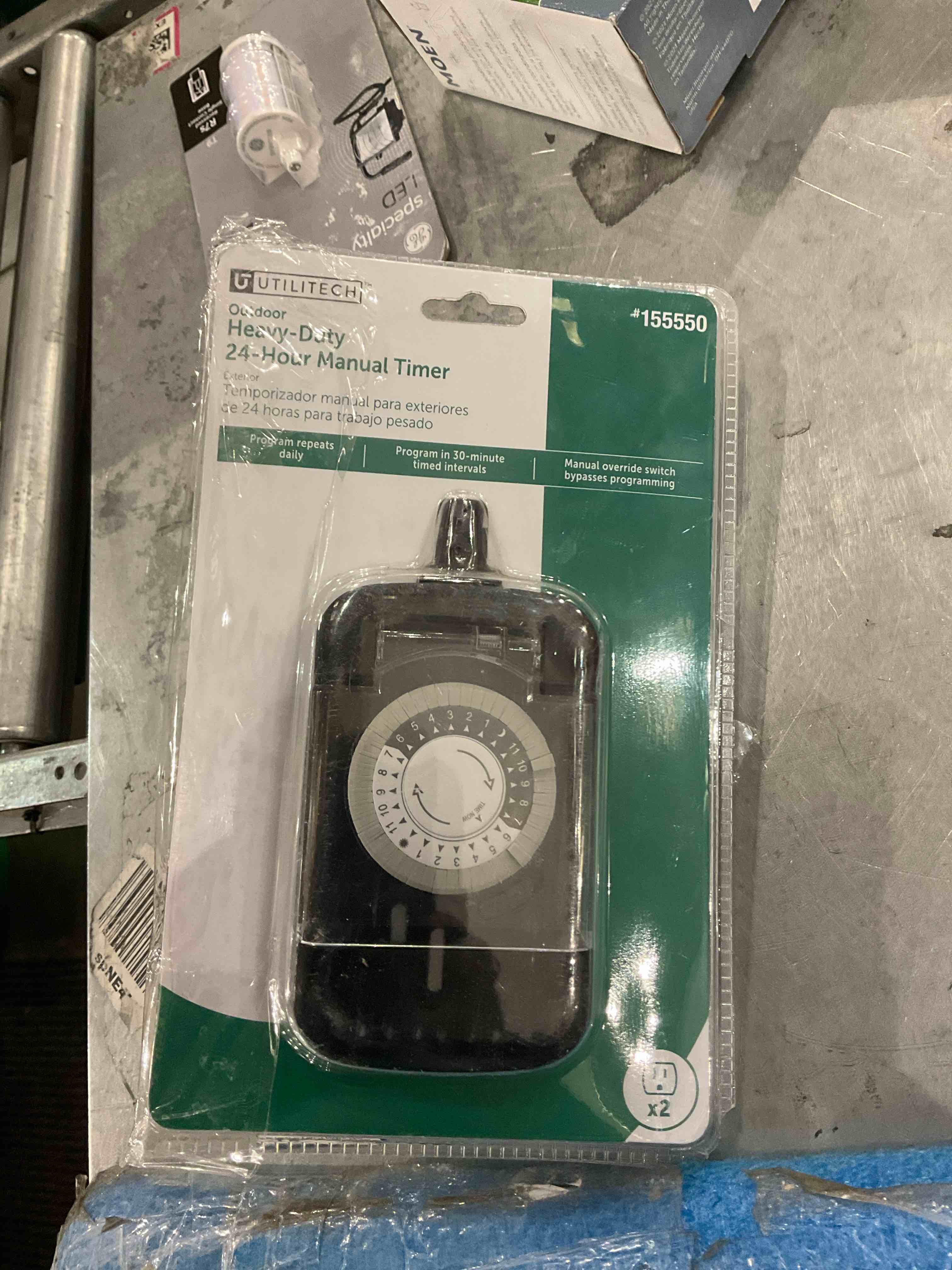 heavy duty 24 hour manual timer