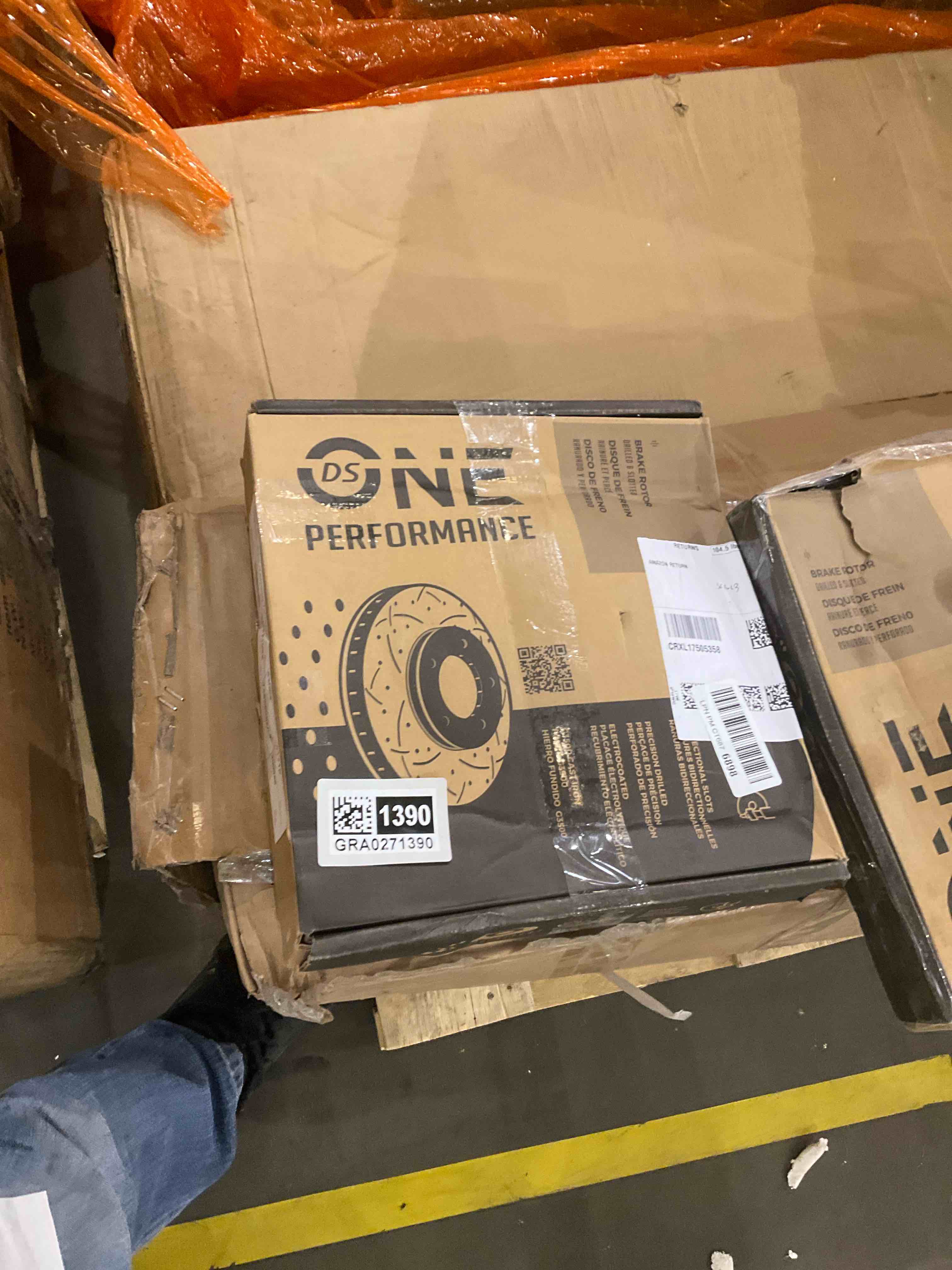 2 break rotor and breaking pad replacement kit