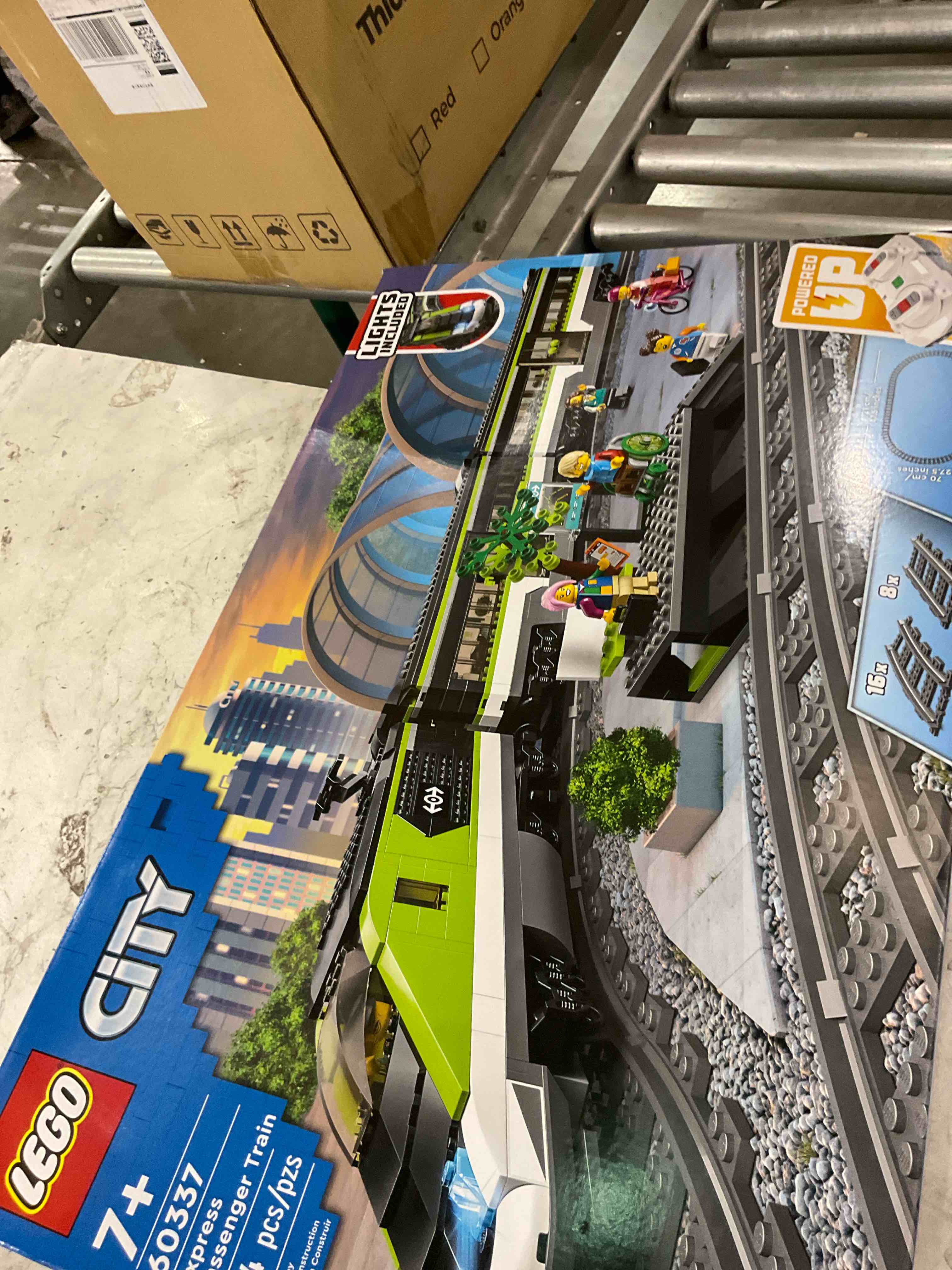 LEGO City Express Passenger Train Set, 60337 Remote Controlled Toy ...