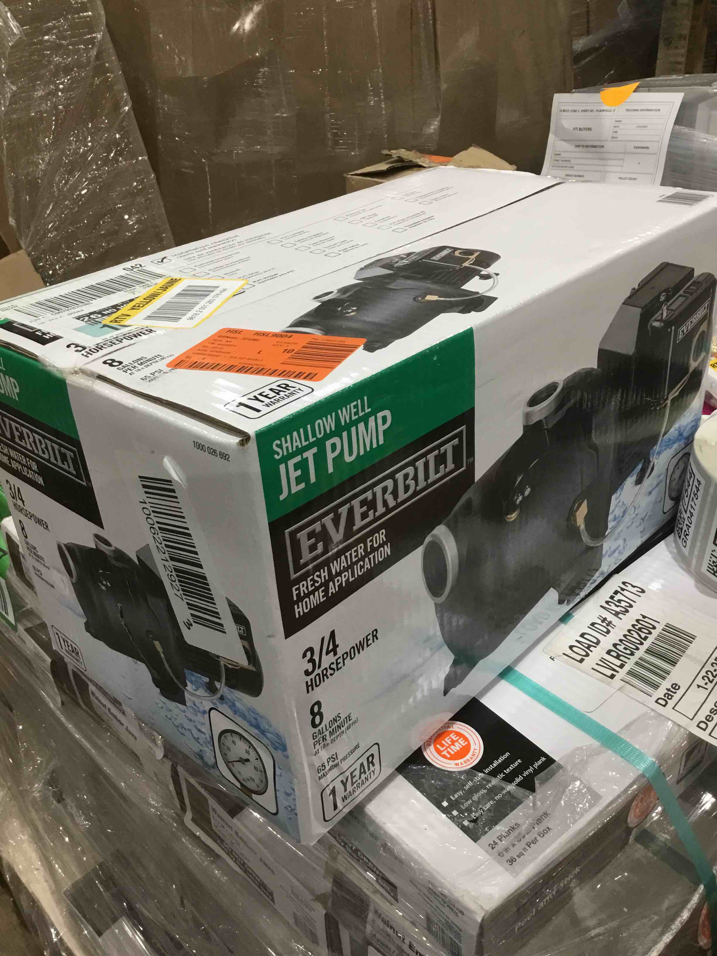 shallow well jet pump