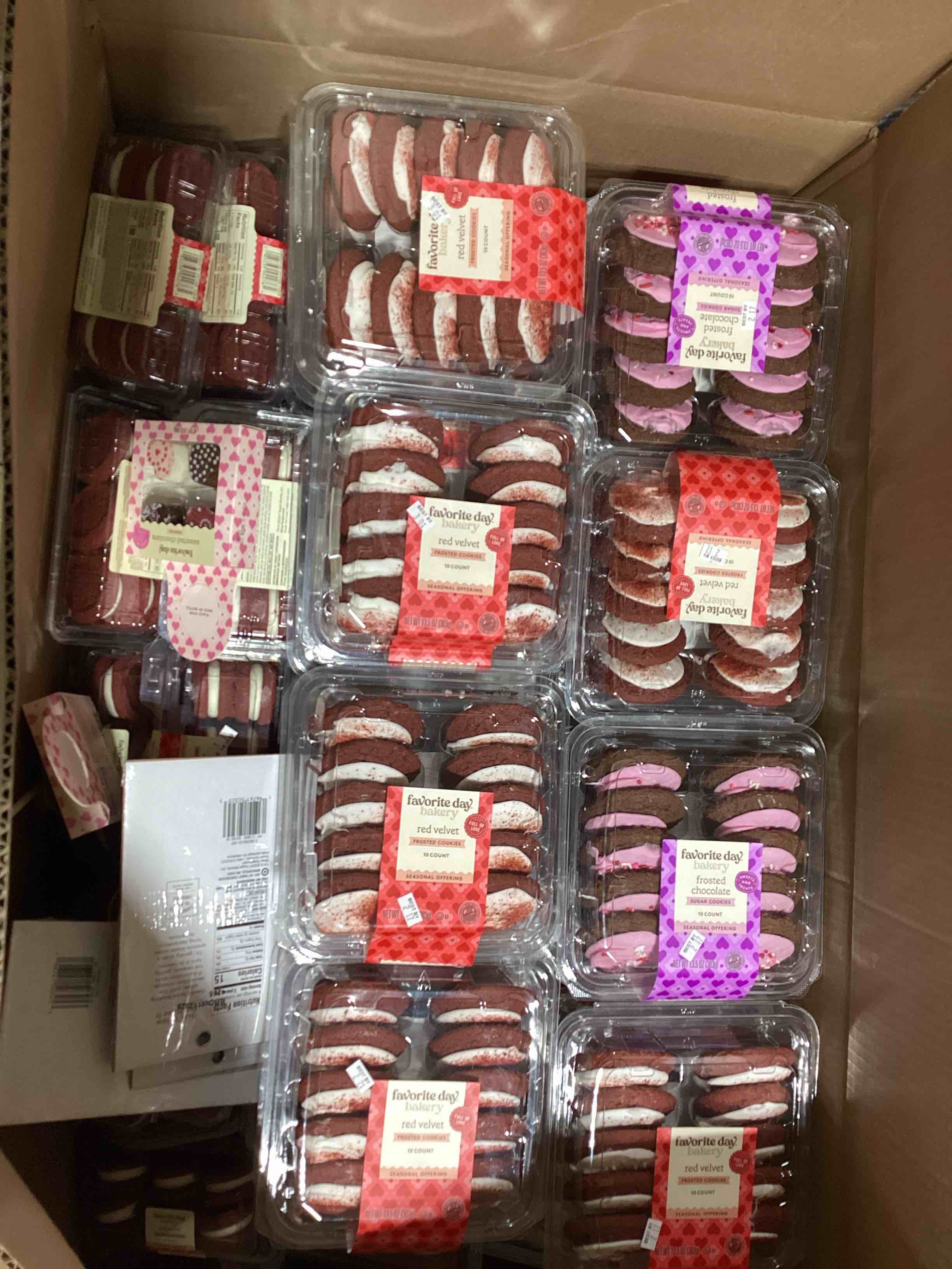 Assorted Favorite Day Bakery Cookies And Snacks