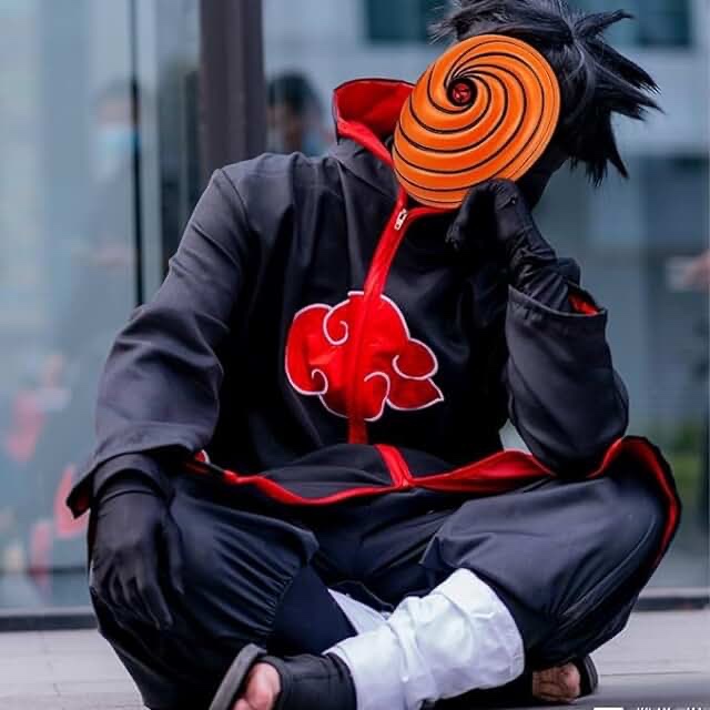 Tobi Obito Plastic LED Mask Costume Props Halloween Party Gift for Boys ...