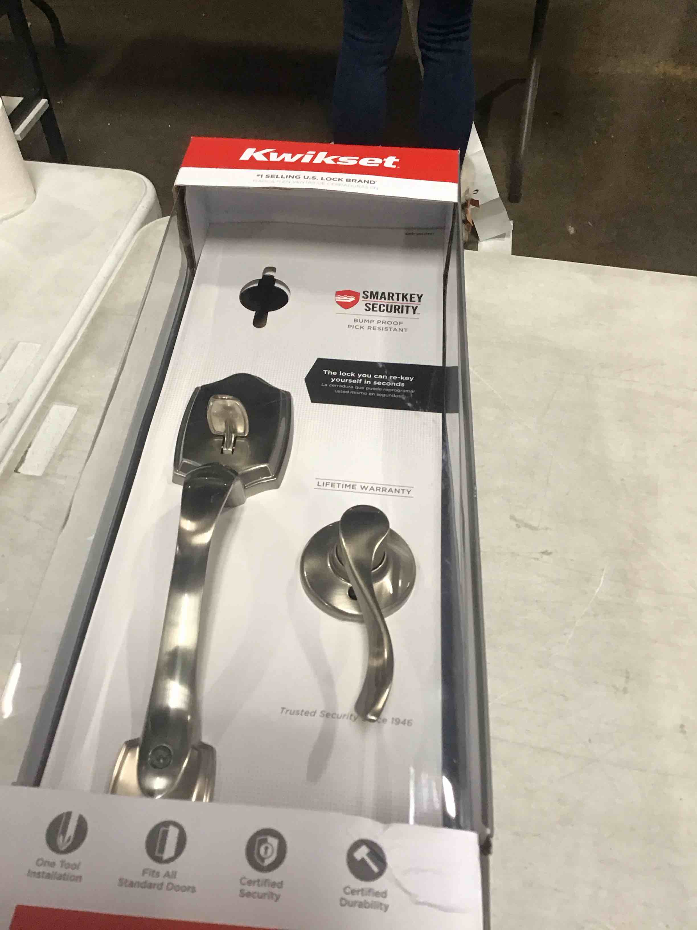 Kwitset Smartkey security front entry