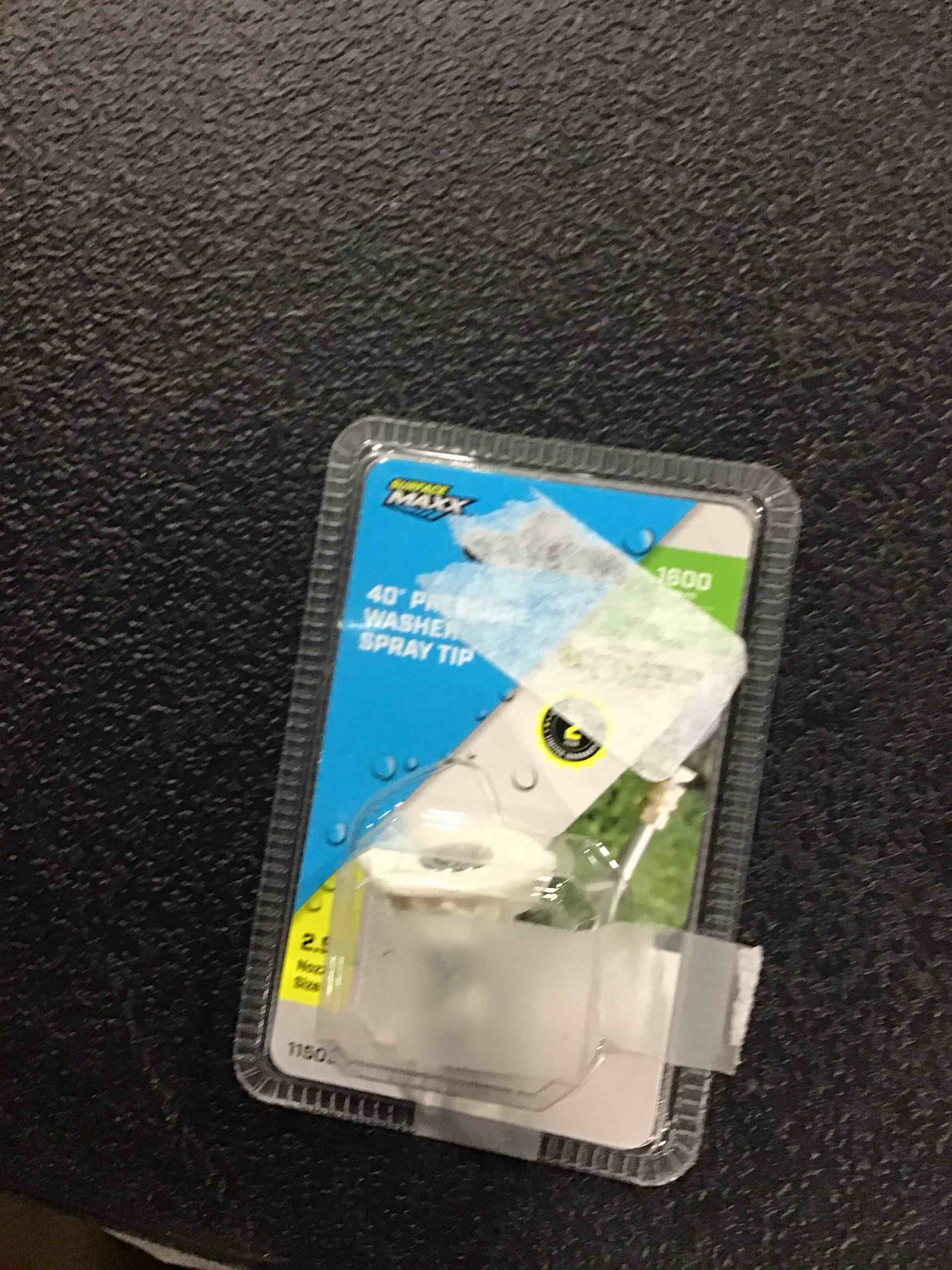 surface maxx pressure washer spray tip