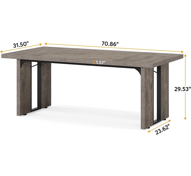 Baron Rectangular 70.9" Dining Table