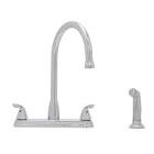 Project Source ?Everfield Stainless Steel 2-handle High-arc Kitchen Faucet
