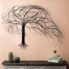Metal Windy Tree Wall Décor
