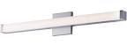 Jaiman 2-Light 30'' Dimmable LED Bath Bar Finish: Brushed Nickel
