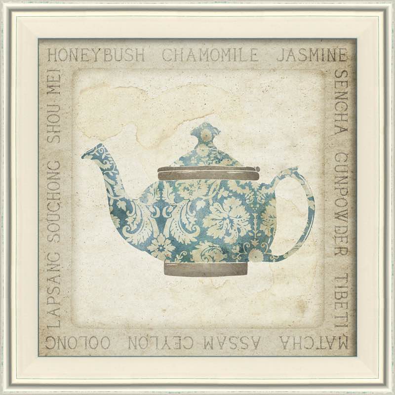 Teapot frames 6 graphic art 1 ft x 1 ft