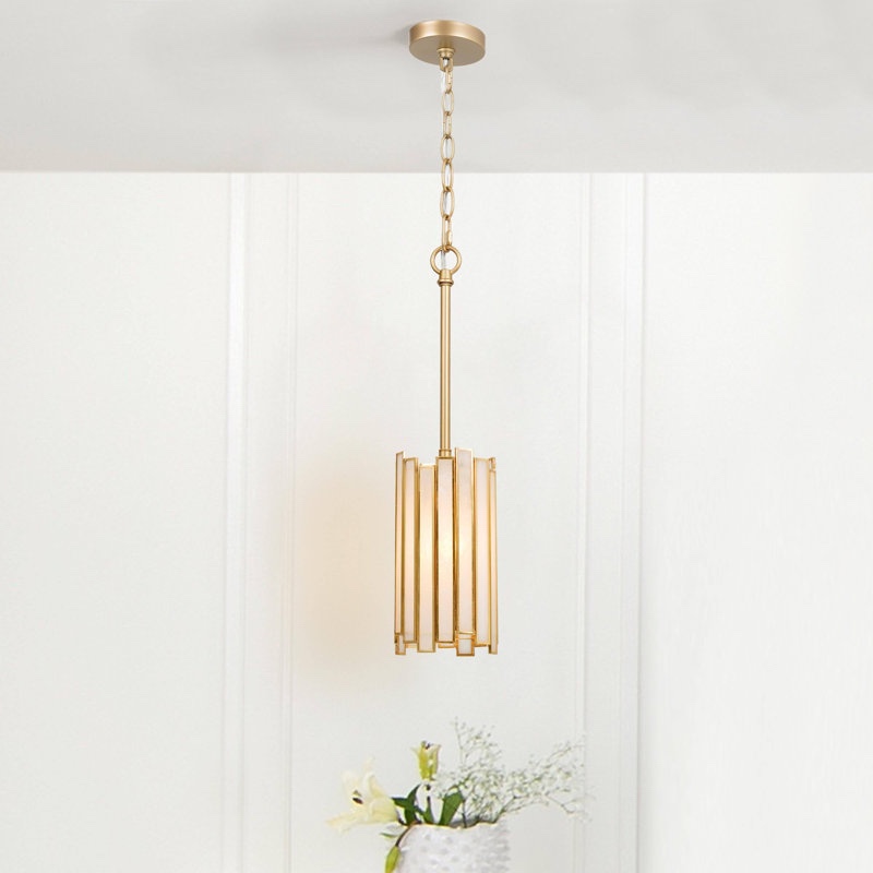 Atchison 1 - Light 4.3" Wide Single Cylinder Mini Pendant