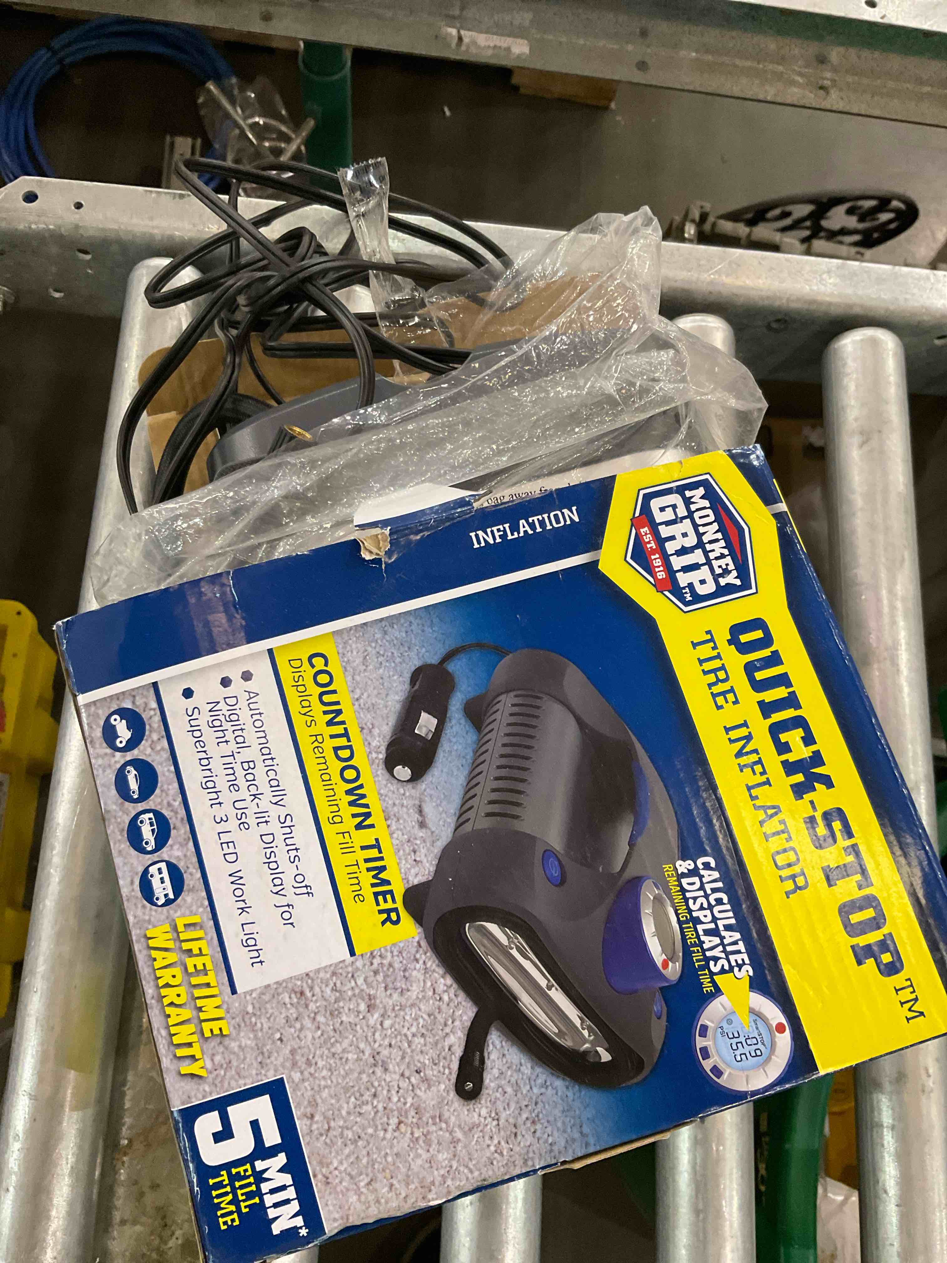 Monkey Grip Quick Stop Tire Inflator #10730-MG