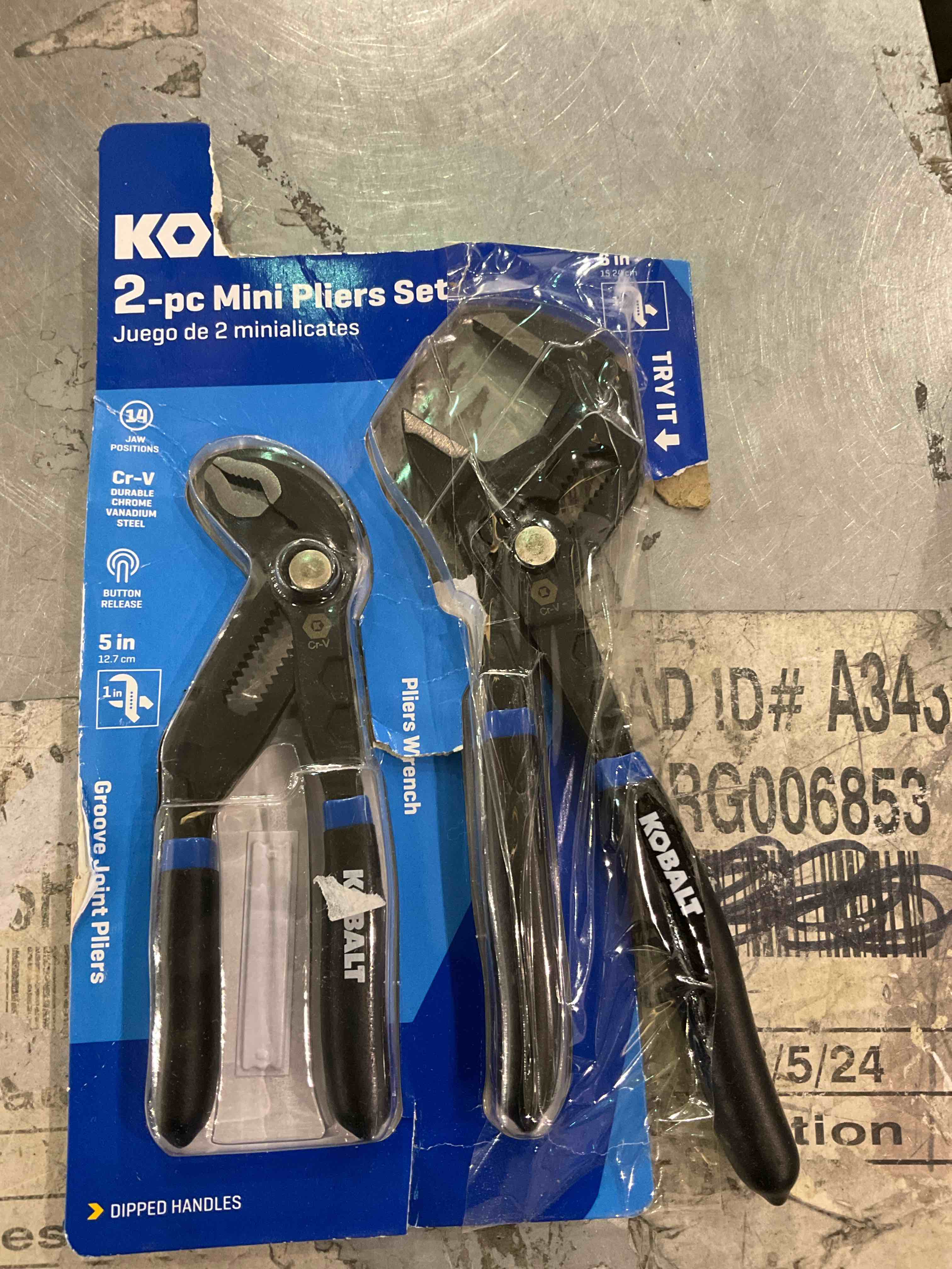 Kobalt 2 pc Mini Pliers Set