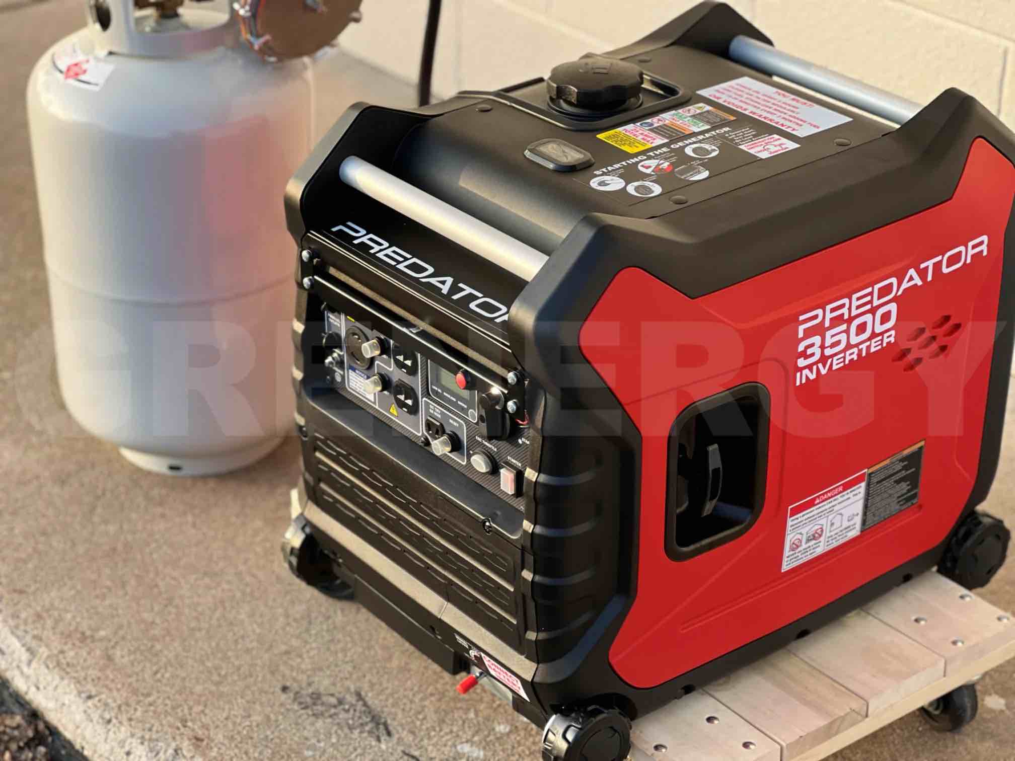 PREDATOR 3500 Propane, Natural Gas & Gasoline Tri Fuel Conversion Kit for Harbor Freight ...