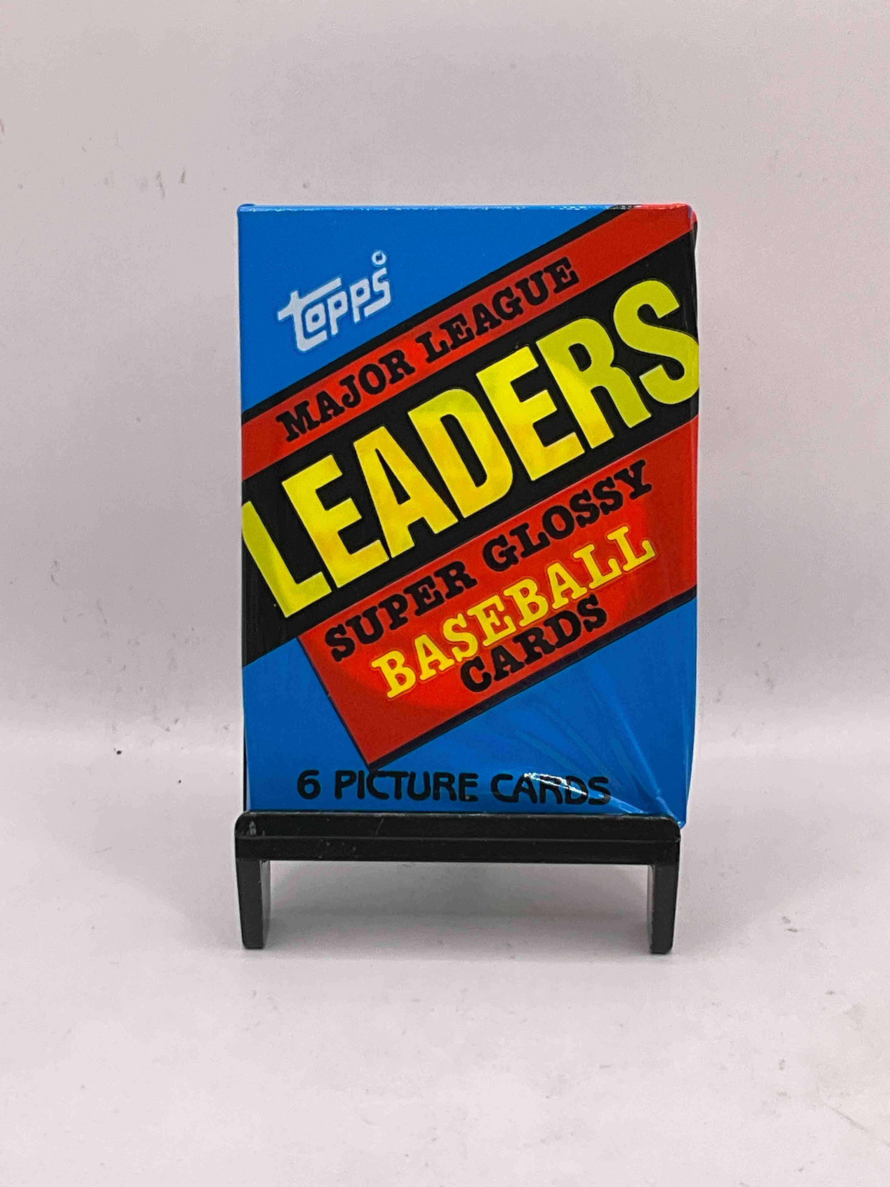 Ultra Rare! 1986 "MLB Leaders" Unopened Miniature Baseball Collectible ...