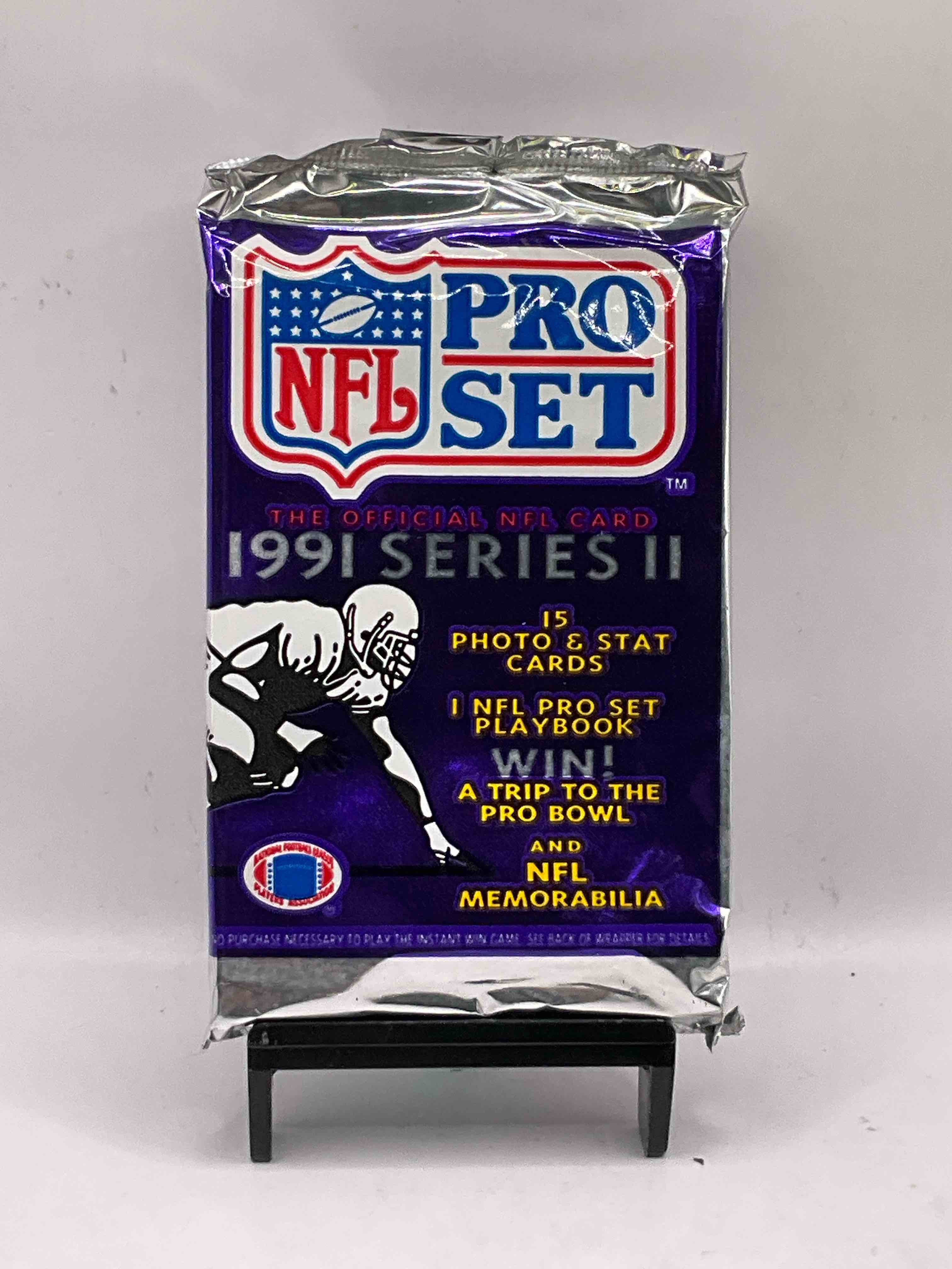 Wow! 1991 Pro Set Football Sealed Card Pack, Direct From Original ...