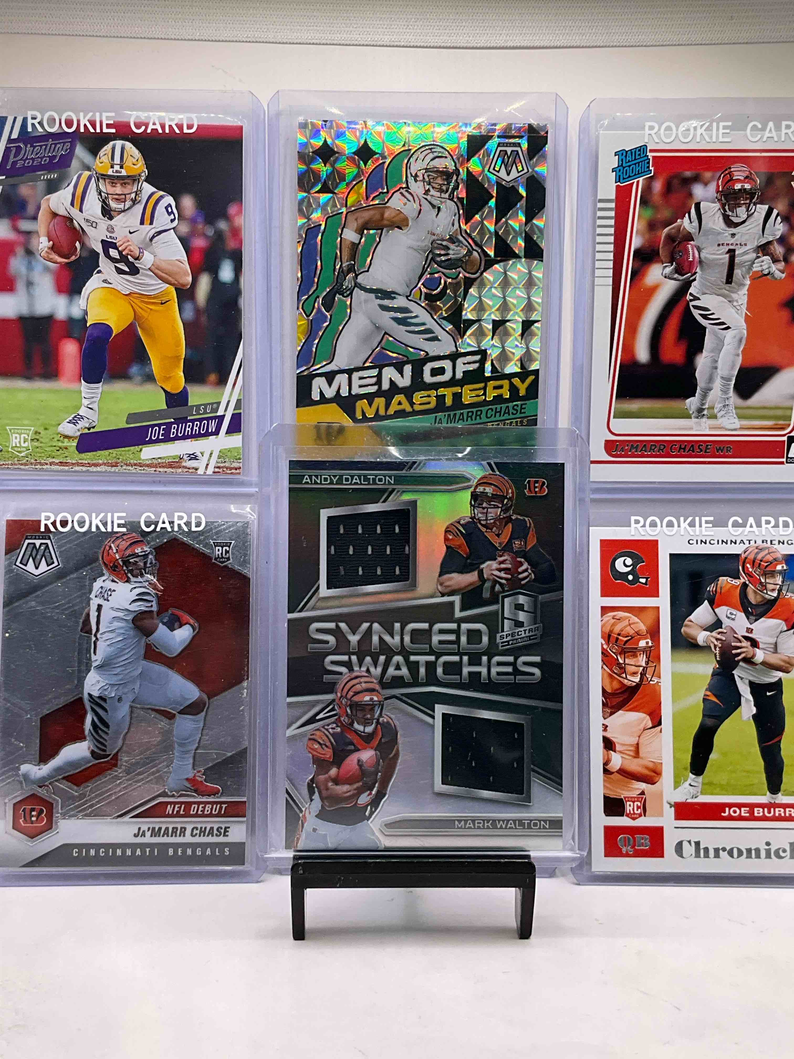 Bengals Bonanza! 9 Burrow Rookies! Chronicles, Sage & Prestige Rookies ...