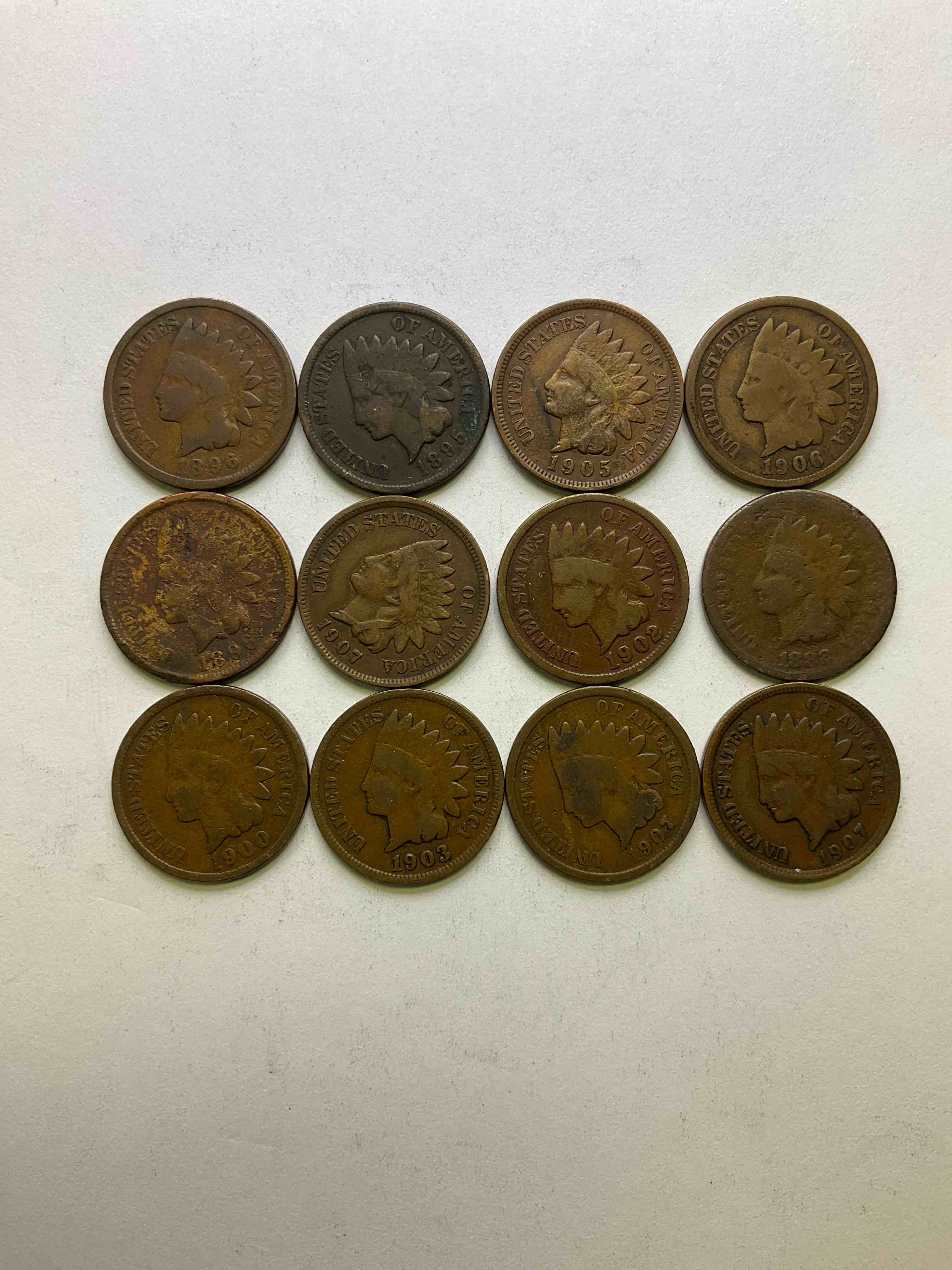 Indian Head Pennies! These Gorgeous U.S. Pennies Were Minted From 1859 ...