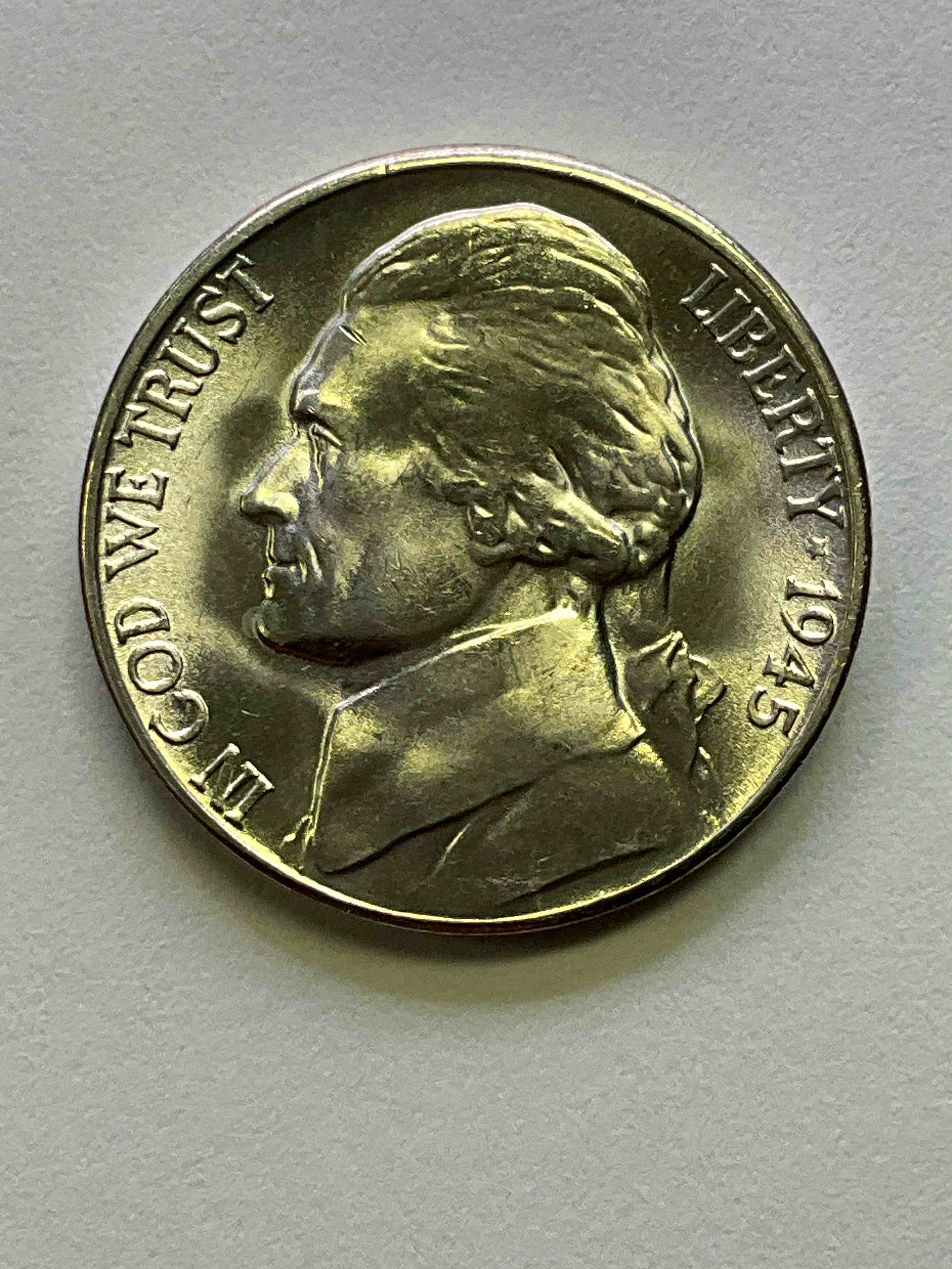 1945 World War Il Uncirculated U.S. Silver! Did You Know That Nickels ...