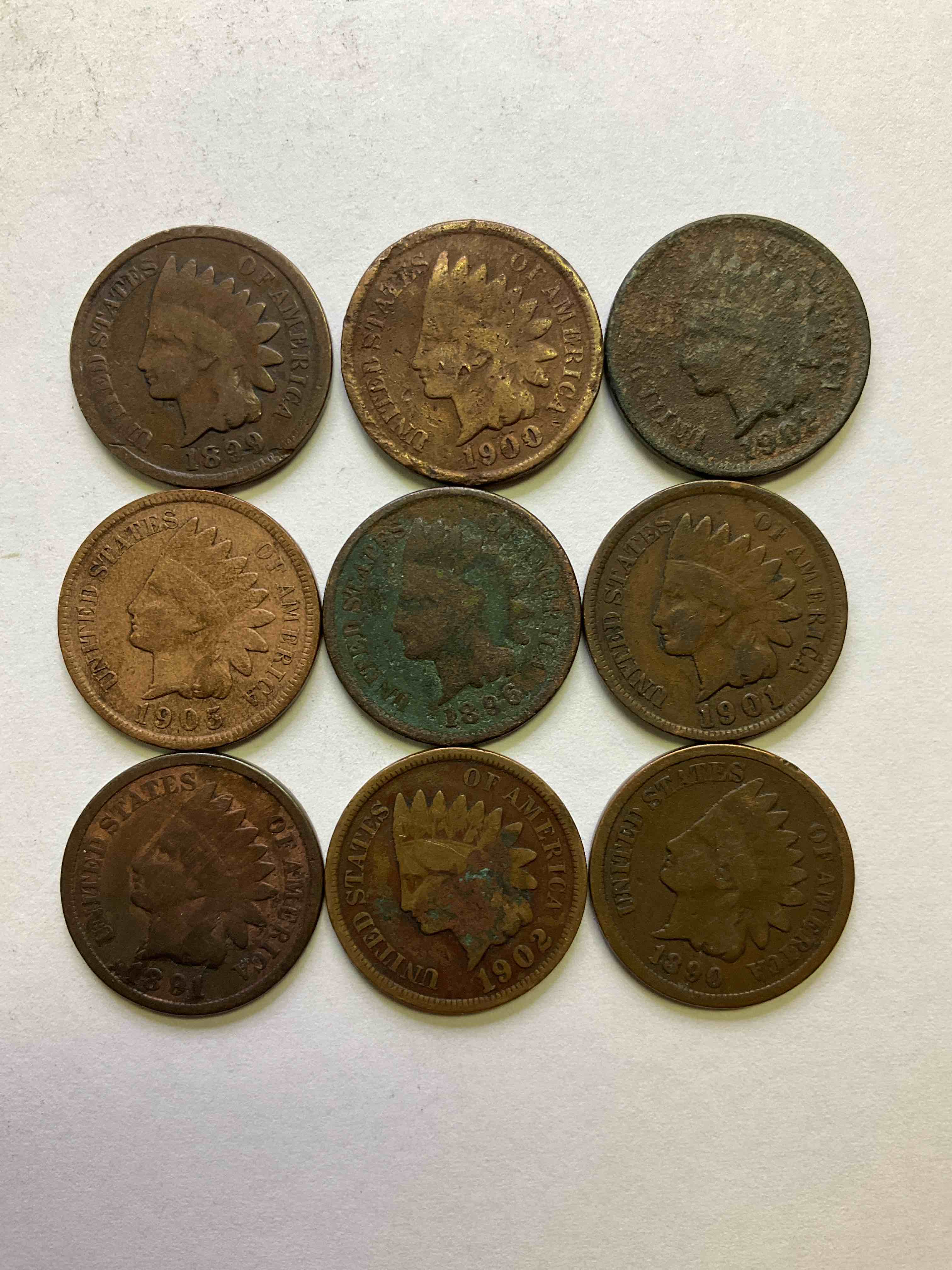 Indian Head Pennies! These Gorgeous U.S. Pennies Were Minted From 1859 ...