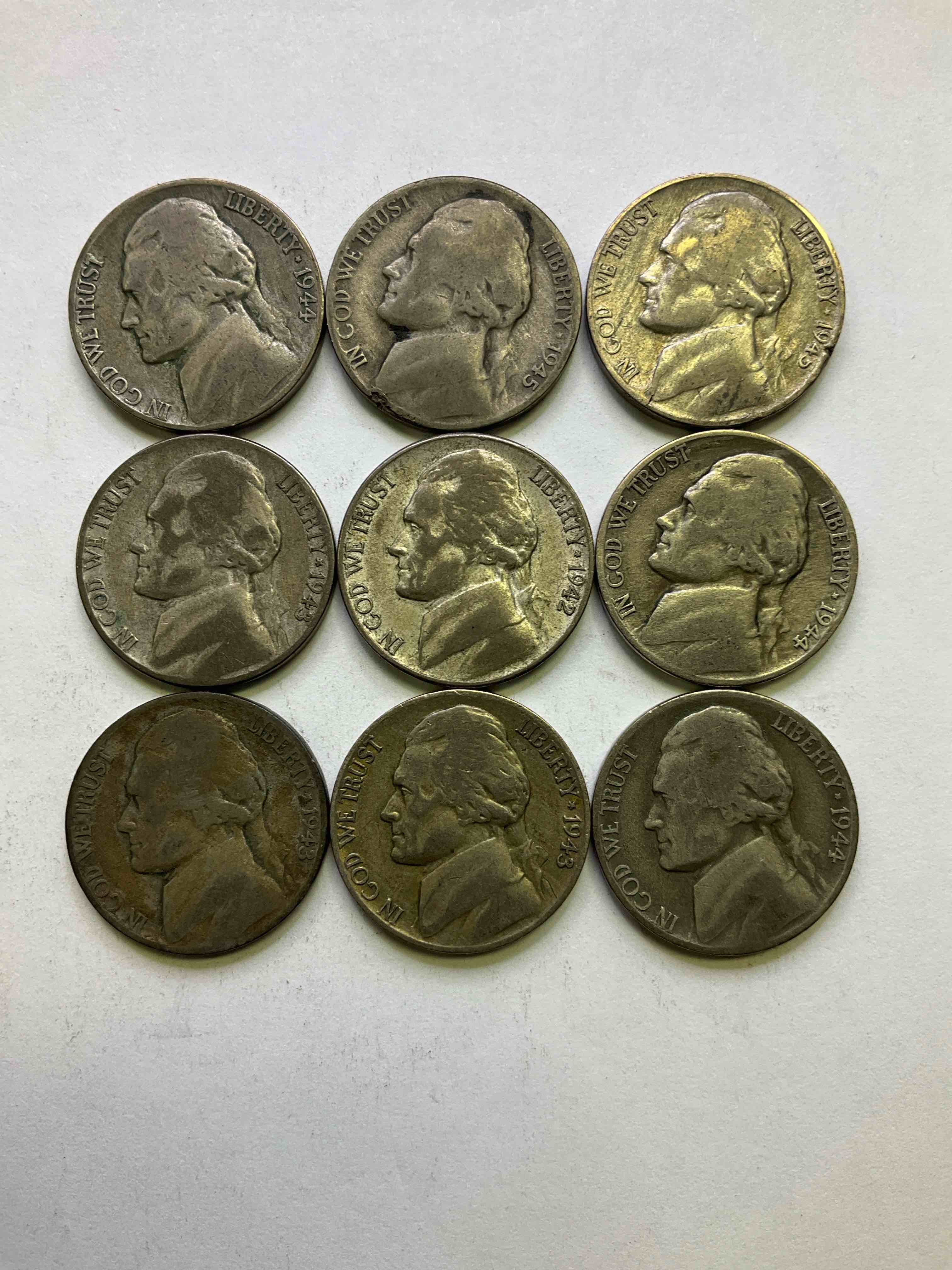 World War II U.S. Silver! Did You Know That Nickels Were Actually Made ...