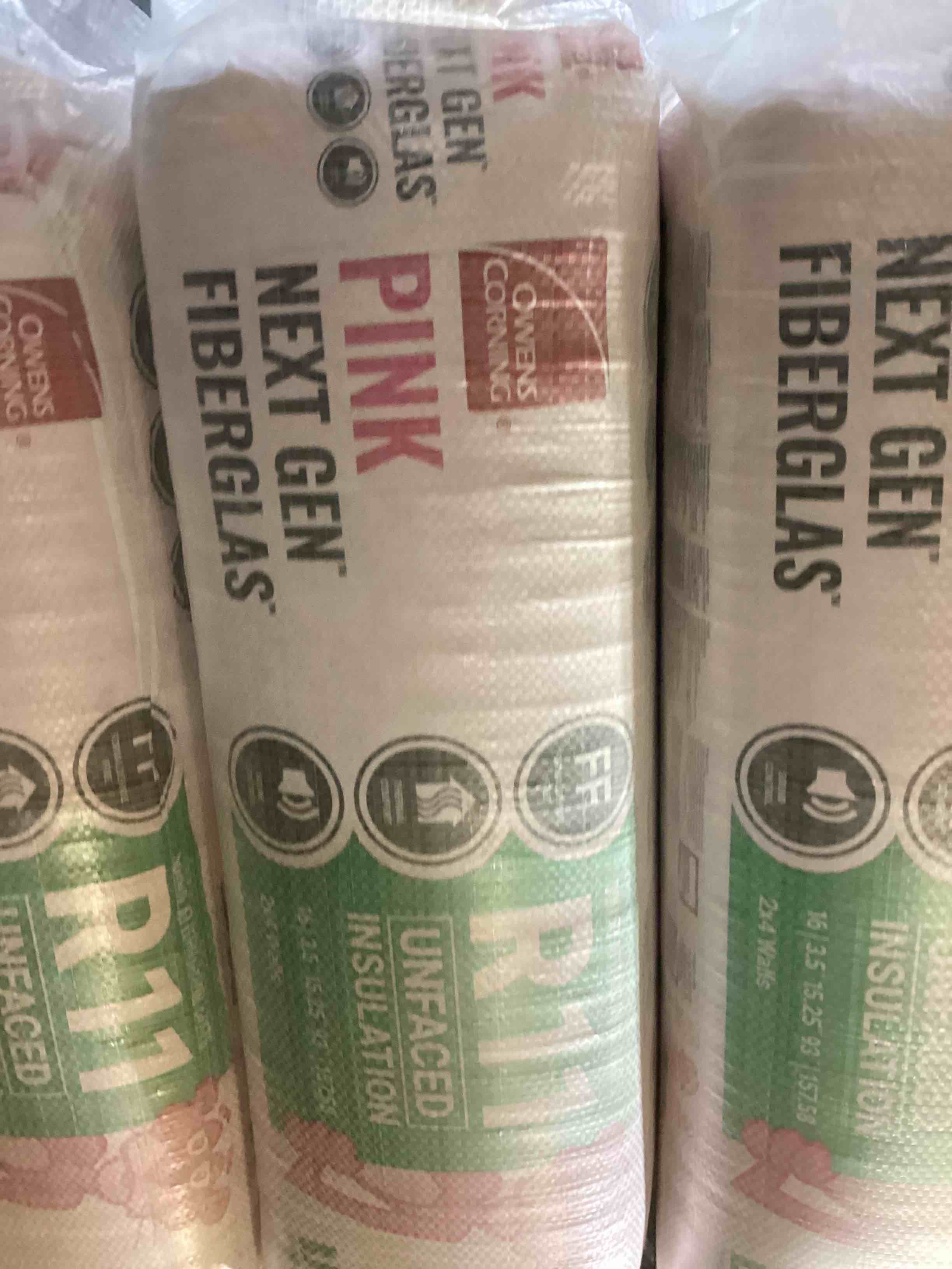 5 batts r11 15” unfaced insulation your bid per batt