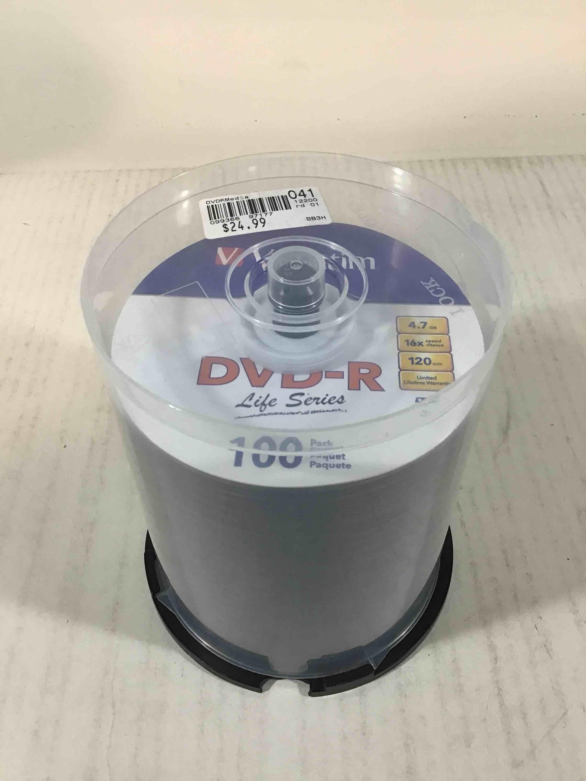 Verbatim DVD-R 100 Pack