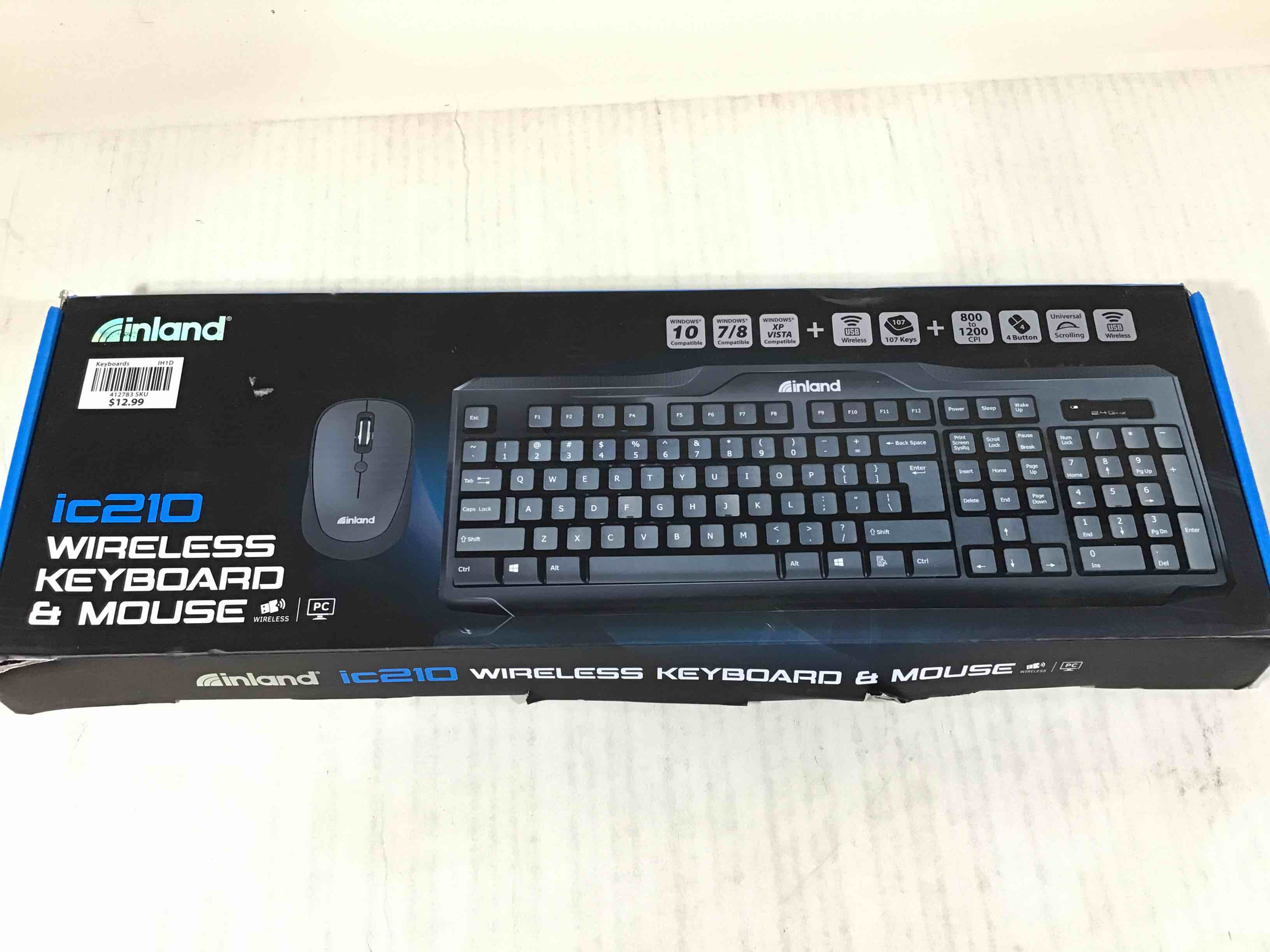 Inland Keyboard and Mouse