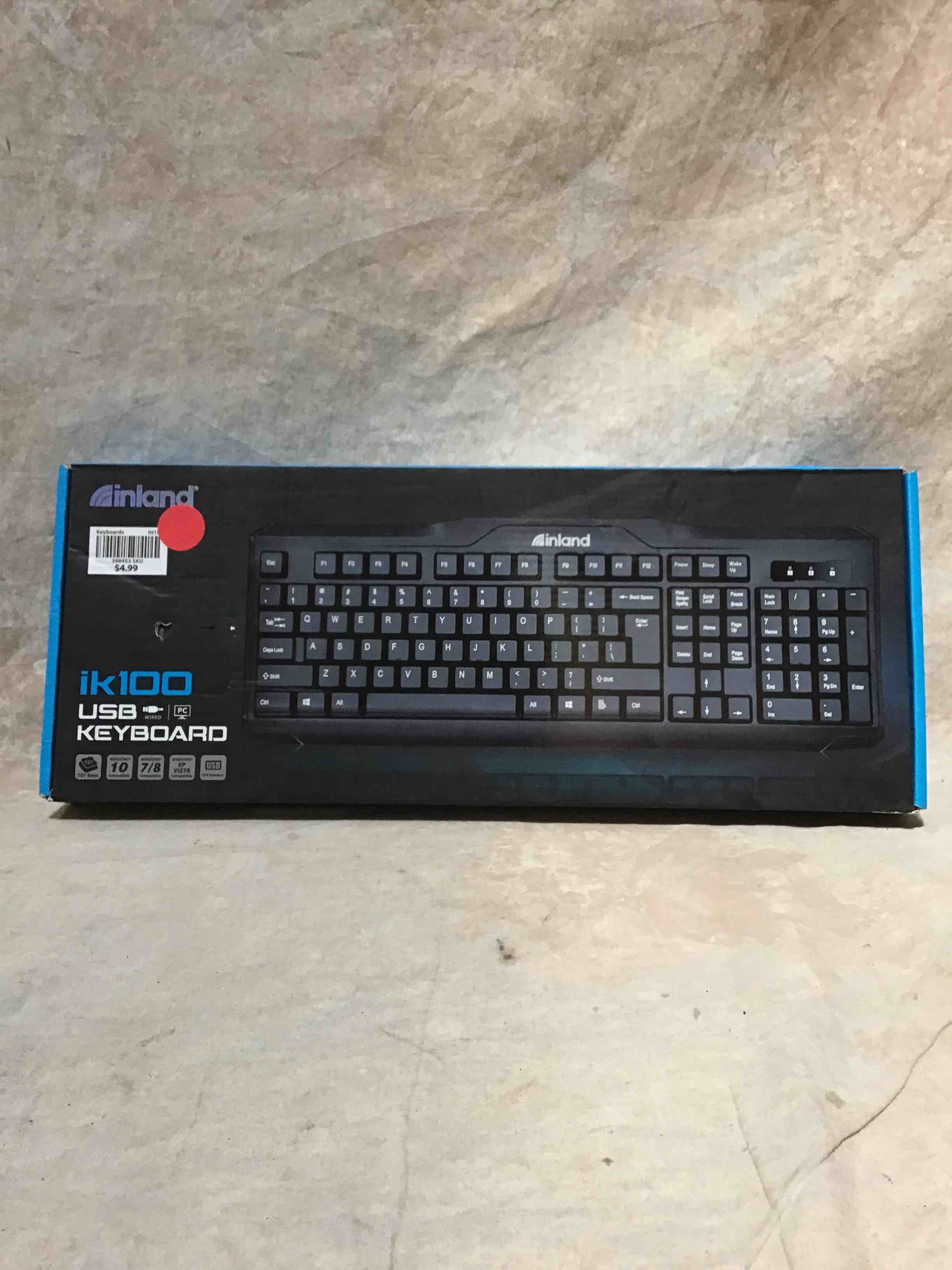 Inland IK100 USB Keyboard