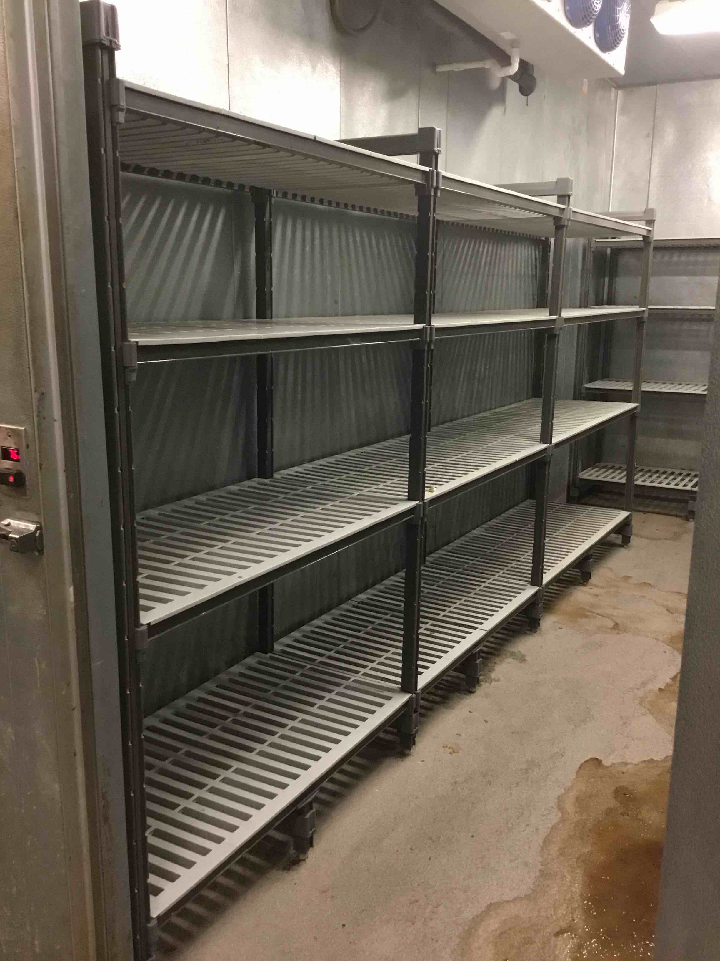 Three Section 4-Shelf Composite Rack