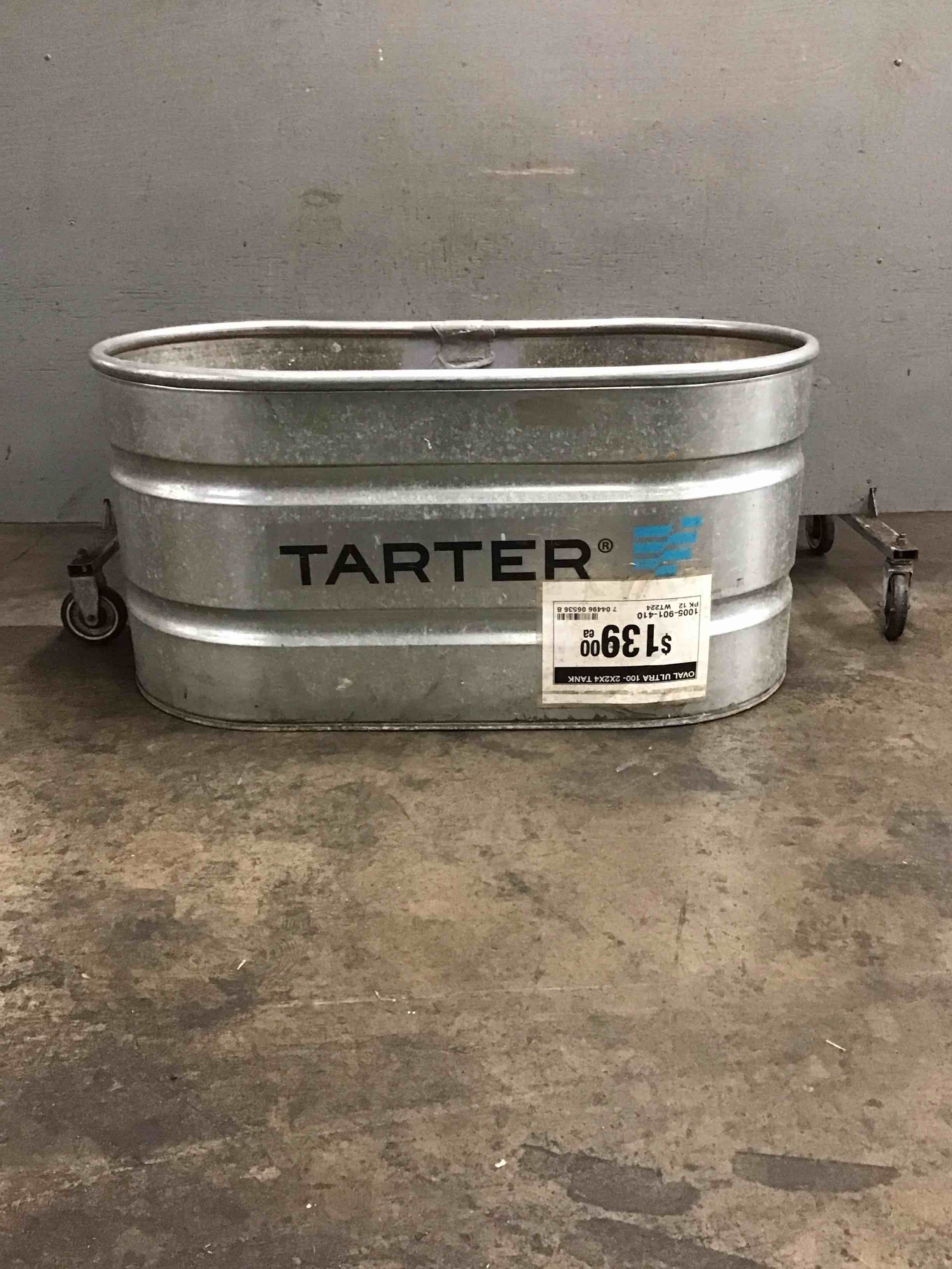 Tarter Oval Ultra Galvanized Trough