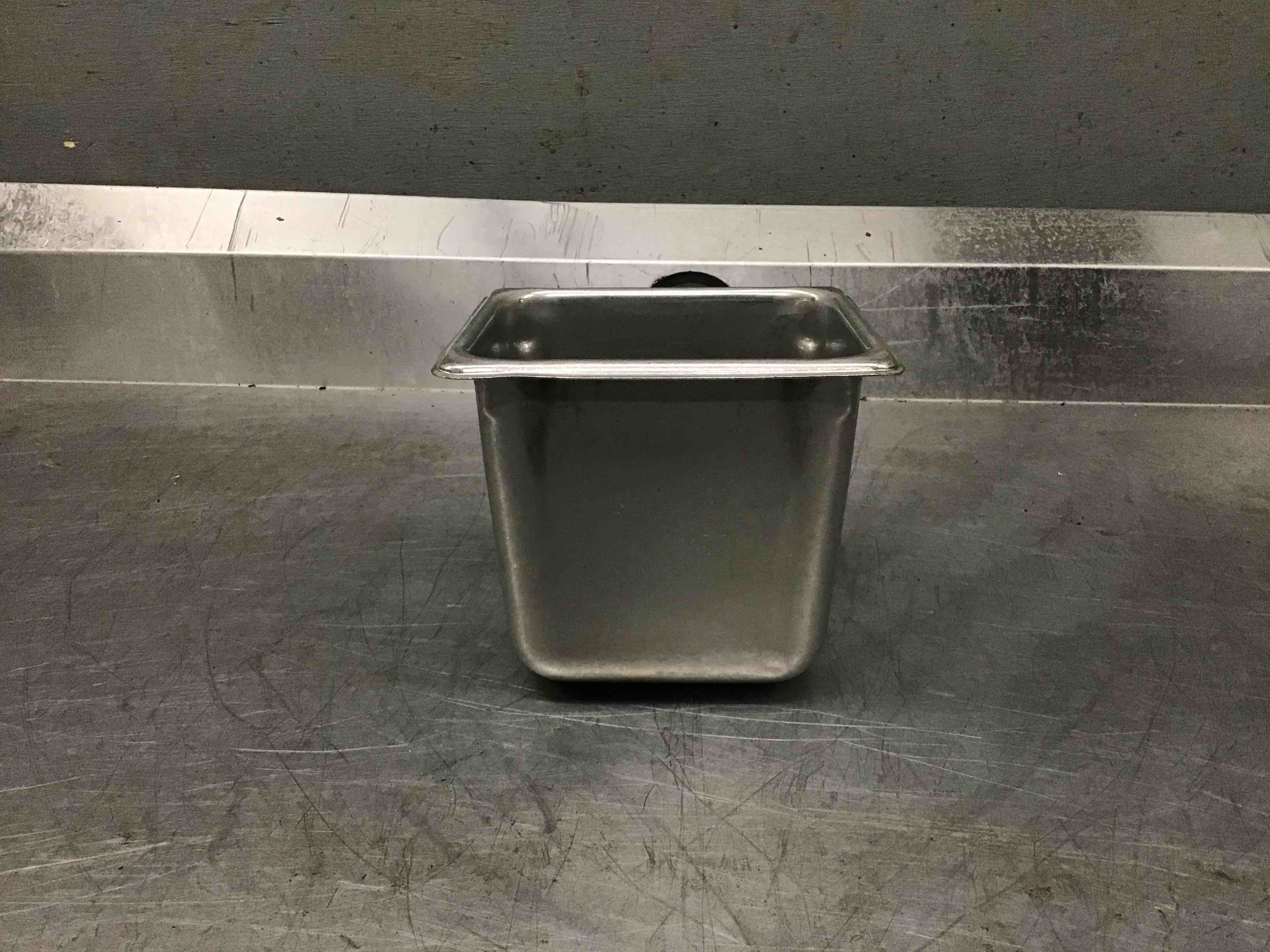 Stainless Steel 6 Inch Deep One Sixth Size Insert Pan