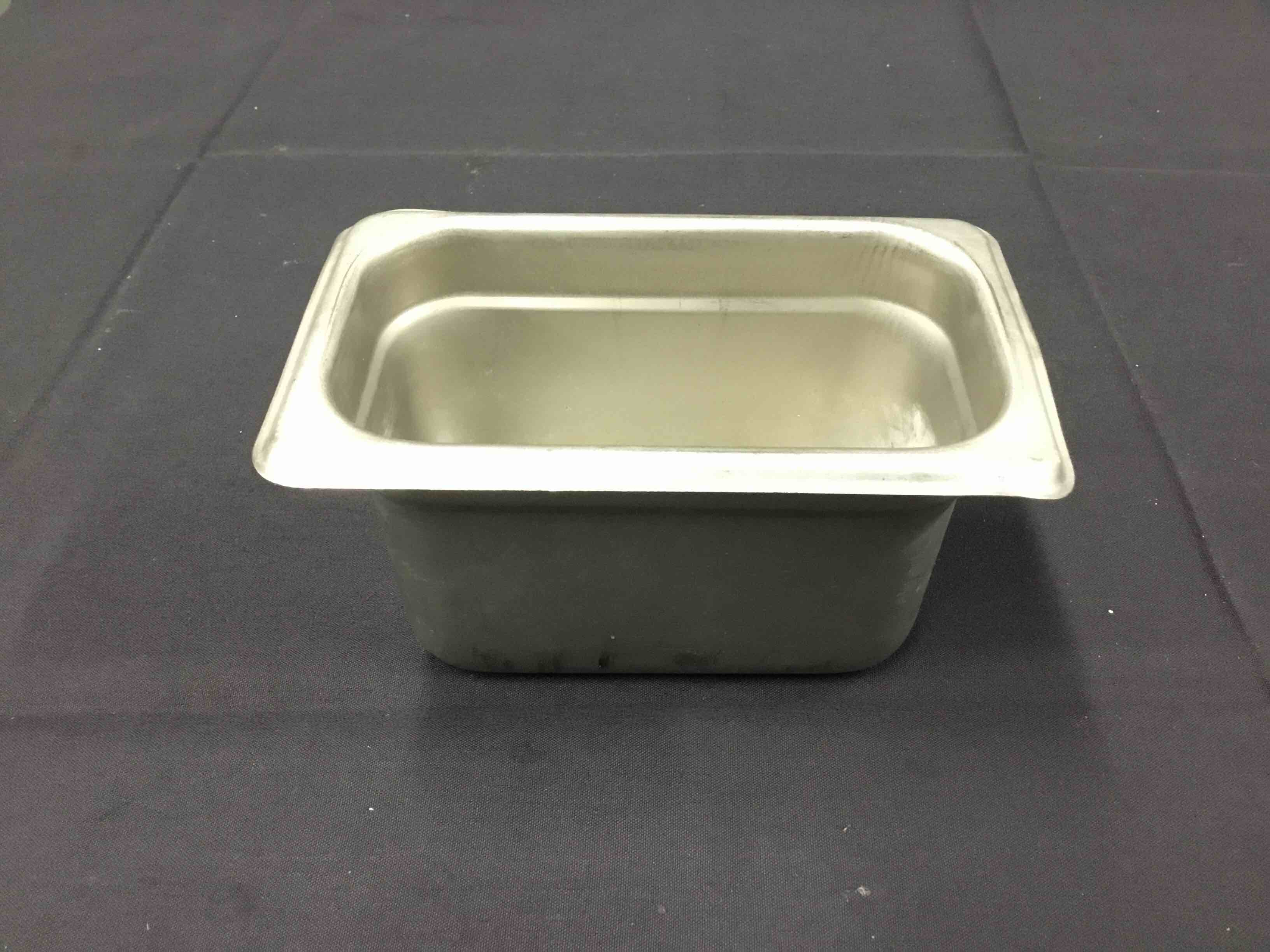 4 Inch Deep One Ninth Size Stainless Steel Insert Pan
